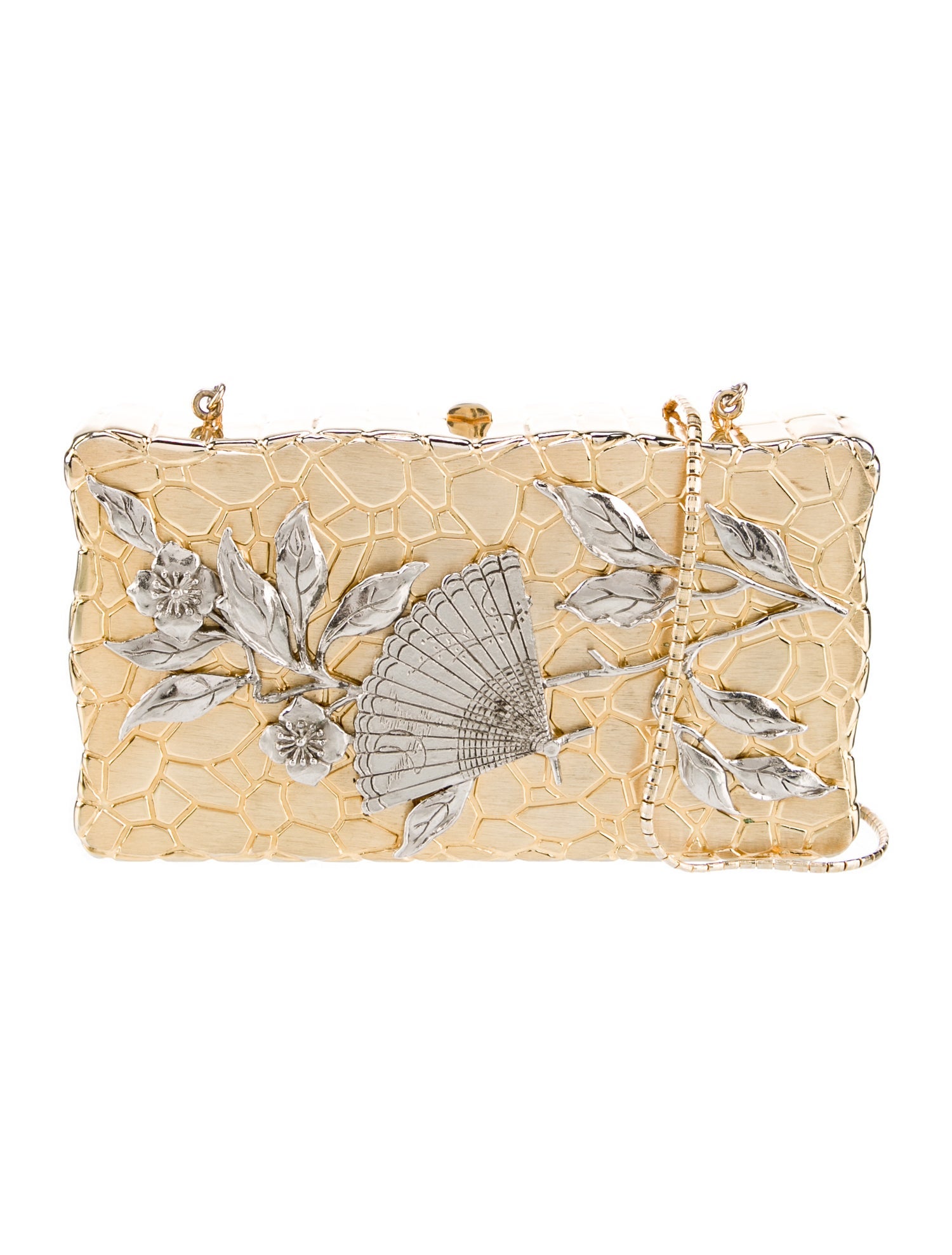 Judith Leiber Monkey Clutch Bag - Gold Evening Bags, Handbags ...