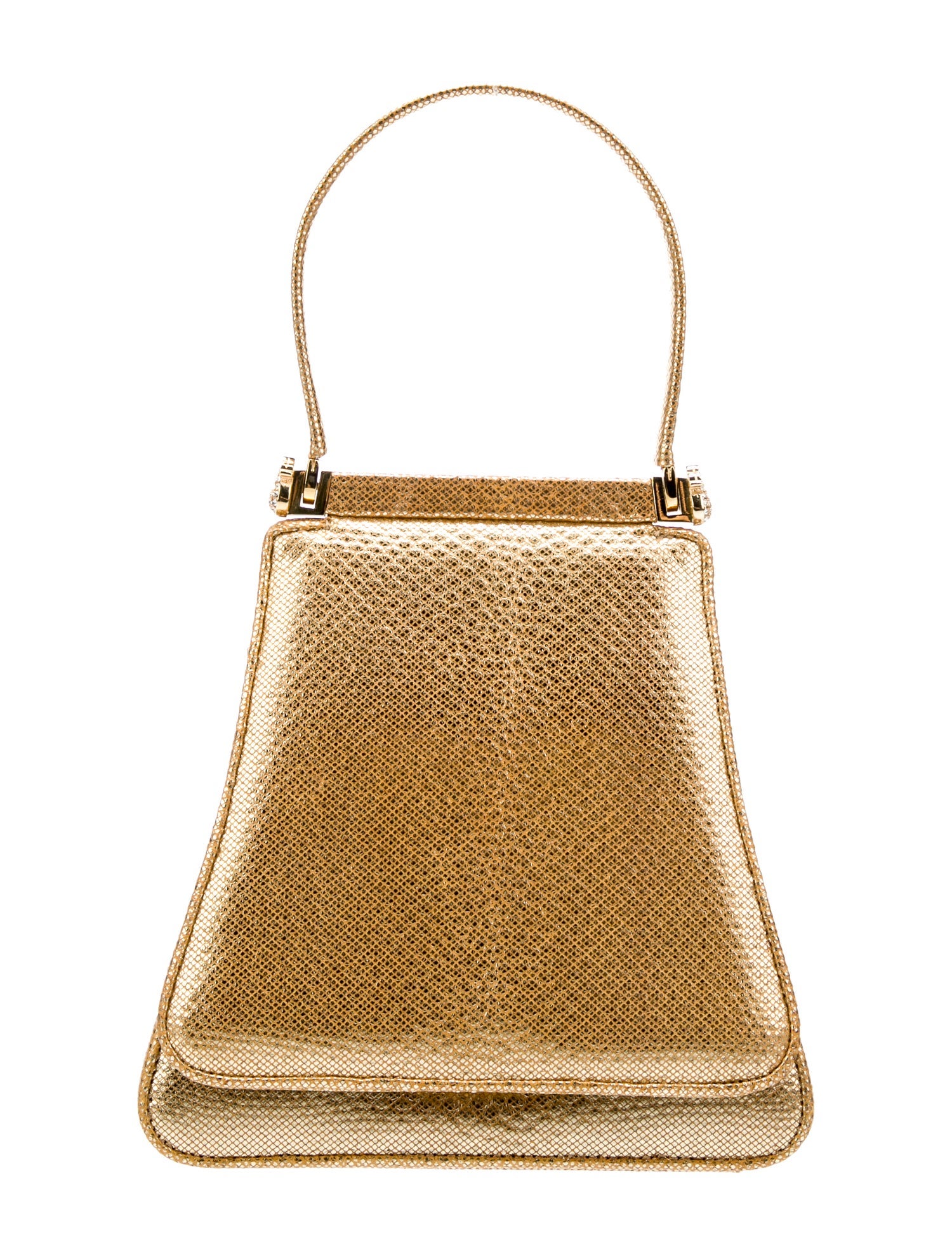 Judith Leiber Crystal Evening Bag - Silver Evening Bags, Handbags ...