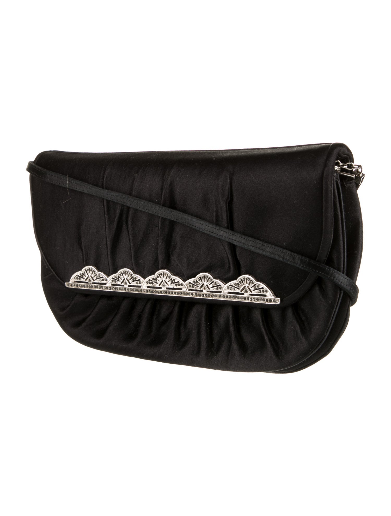Santi Crystal Embellished Evening Bag - Blue Evening Bags, Handbags ...