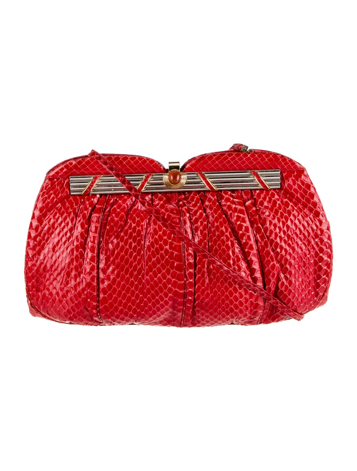 Prada Python-Trimmed Vitello Tote - Brown Shoulder Bags, Handbags ...