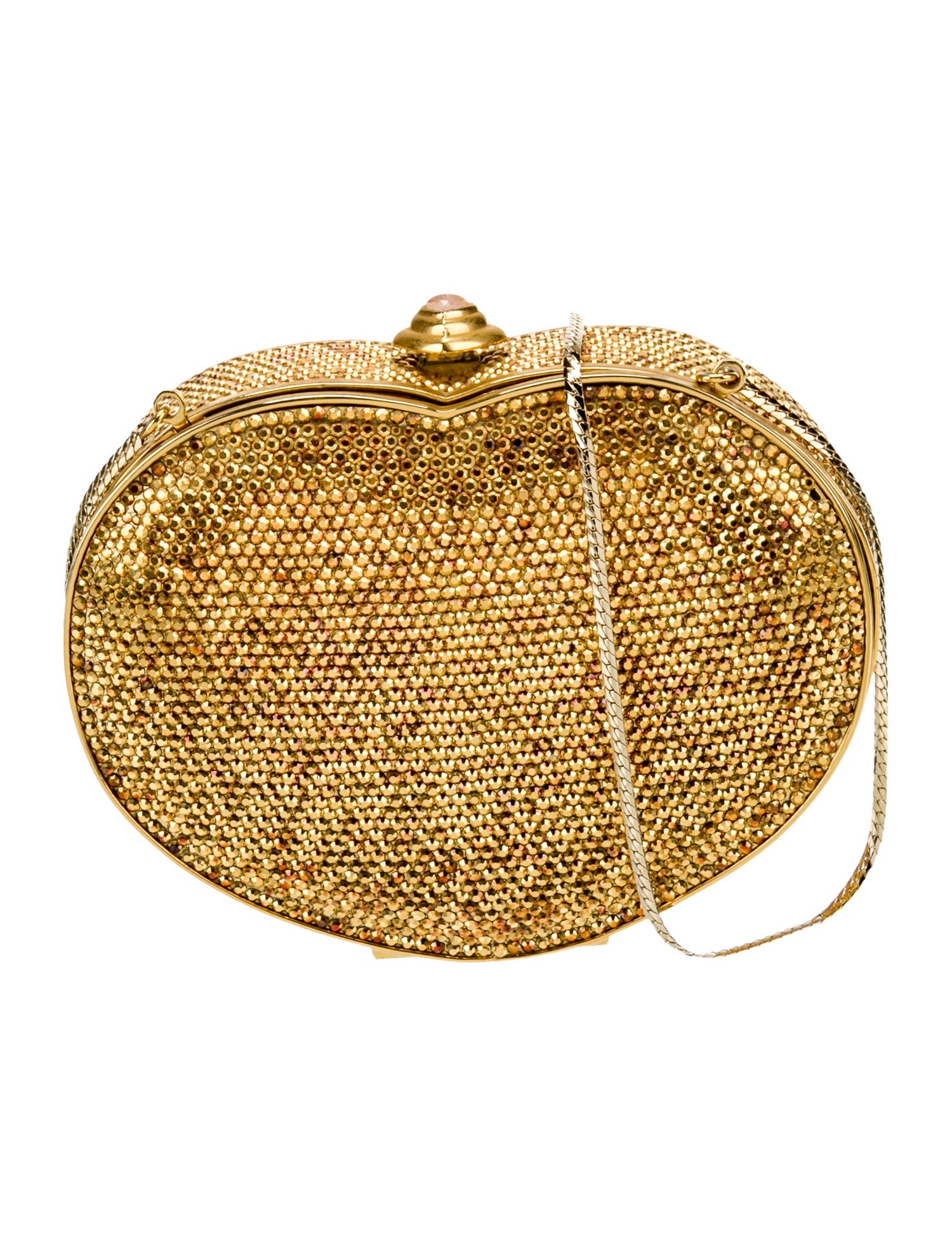 Judith Leiber Embellished Patterned Clucth - Red Evening Bags, Handbags ...