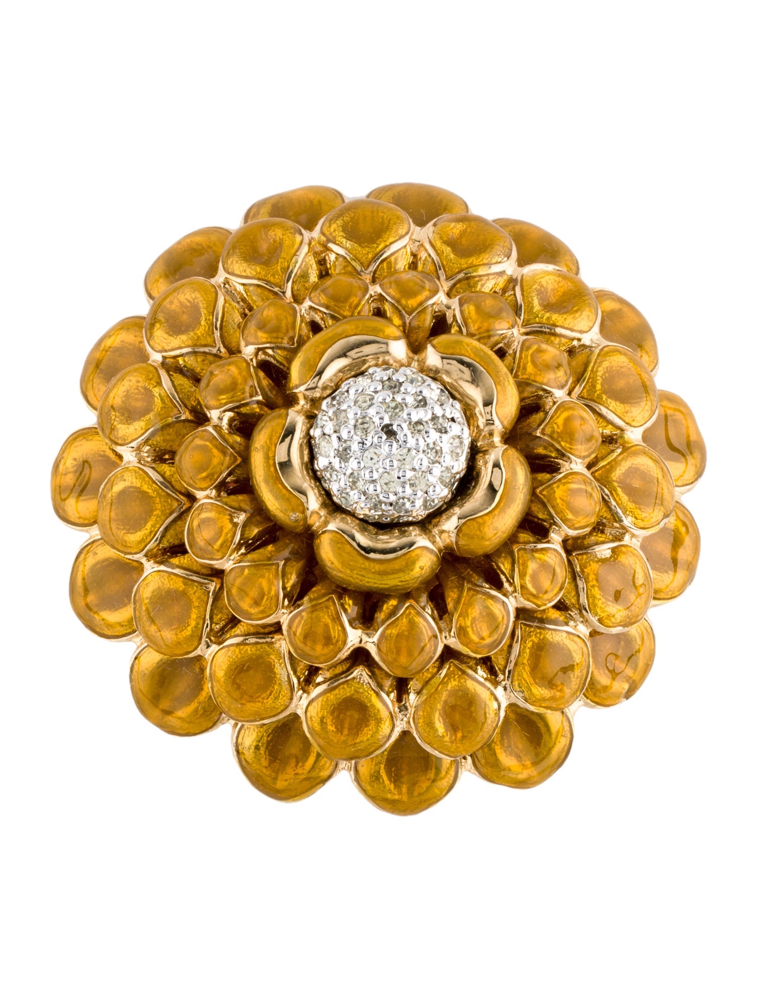 Givenchy Knot Brooch - Gold-Tone Metal Pin, Brooches - GIV40562 | The ...