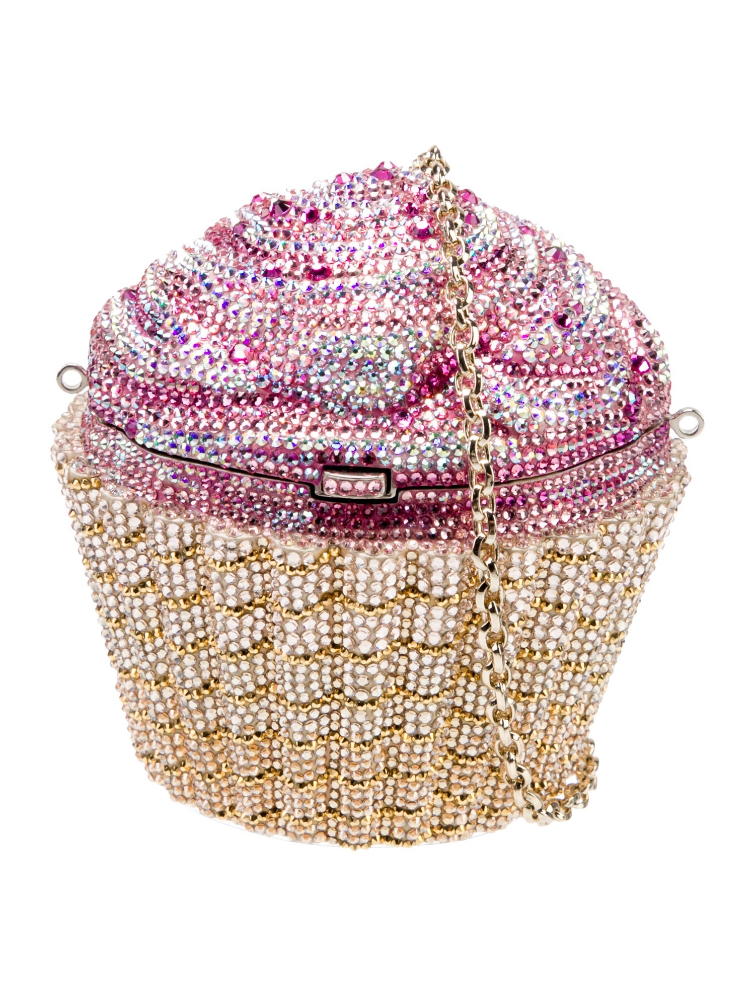 Judith Leiber Crystal Evening Bag - Red Evening Bags, Handbags ...