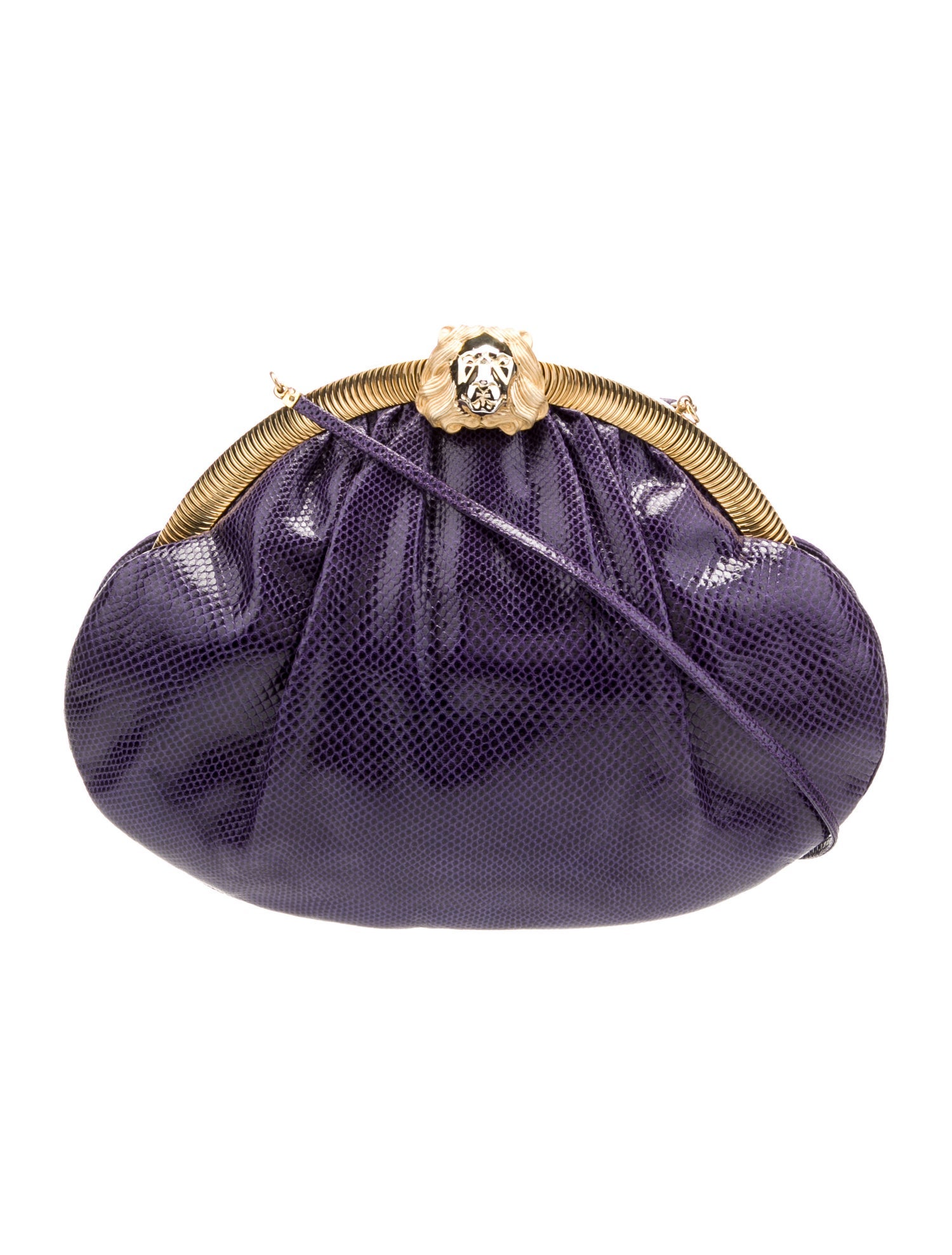 Judith Leiber Karung Evening Bag - Neutrals Clutches, Handbags ...