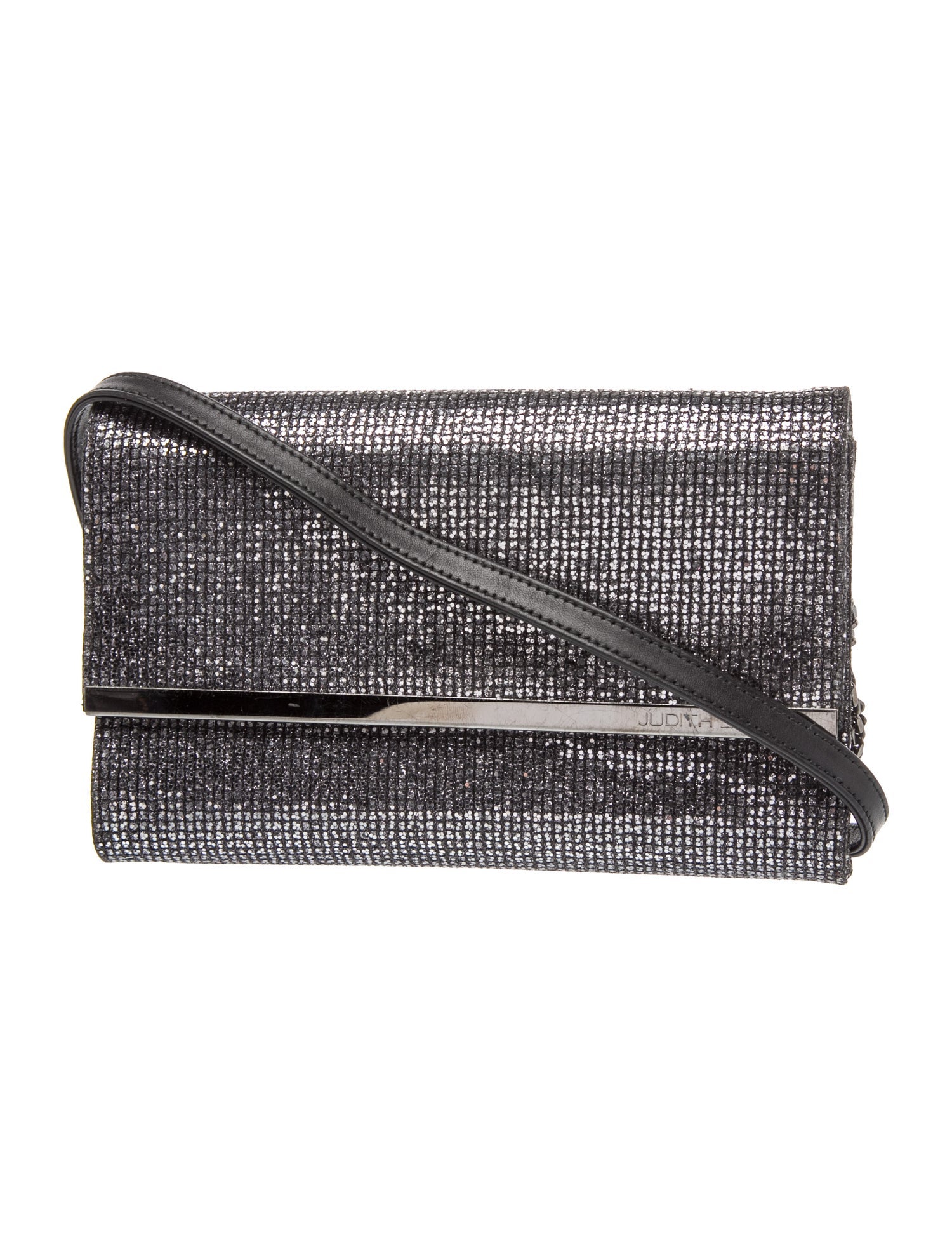Judith Leiber Sequins Crossbody Bag - Black Shoulder Bags, Handbags ...