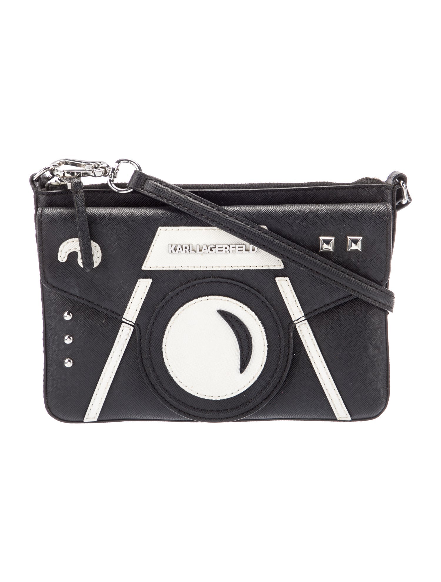 Karl Lagerfeld Shoulder Bag - Black Shoulder Bags, Handbags - KAL41787 ...