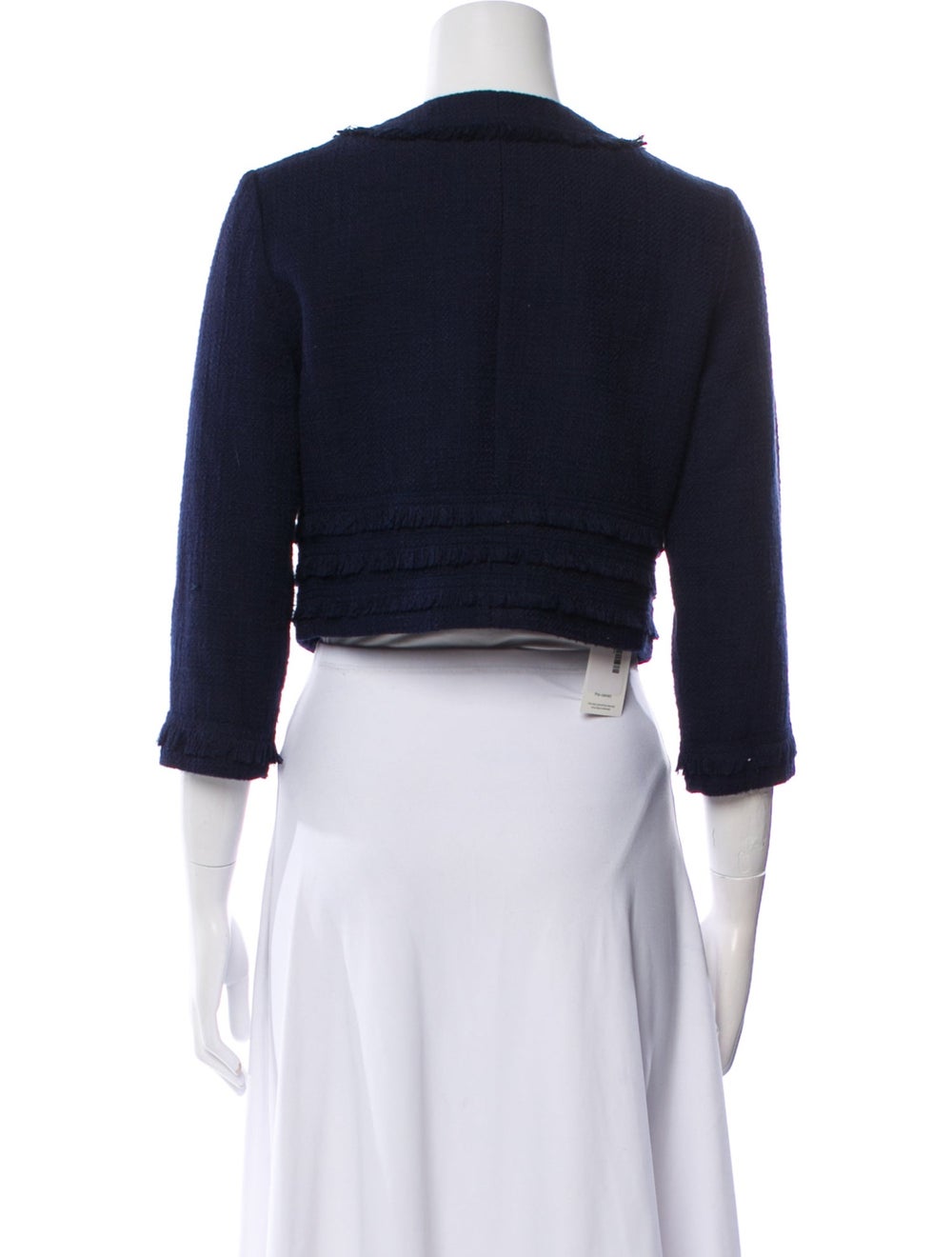 Karl Lagerfeld Bolero - Blue Jackets, Clothing - KAL45993 | The RealReal