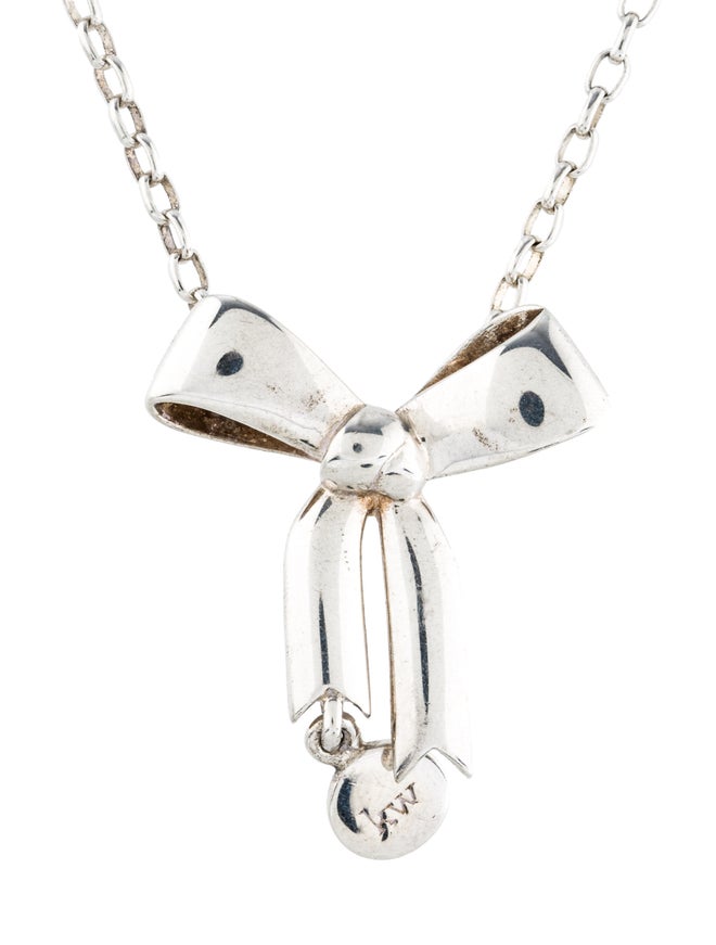 Karen Walker Bow Pendant Necklace - Pendant Necklace, Necklaces ...
