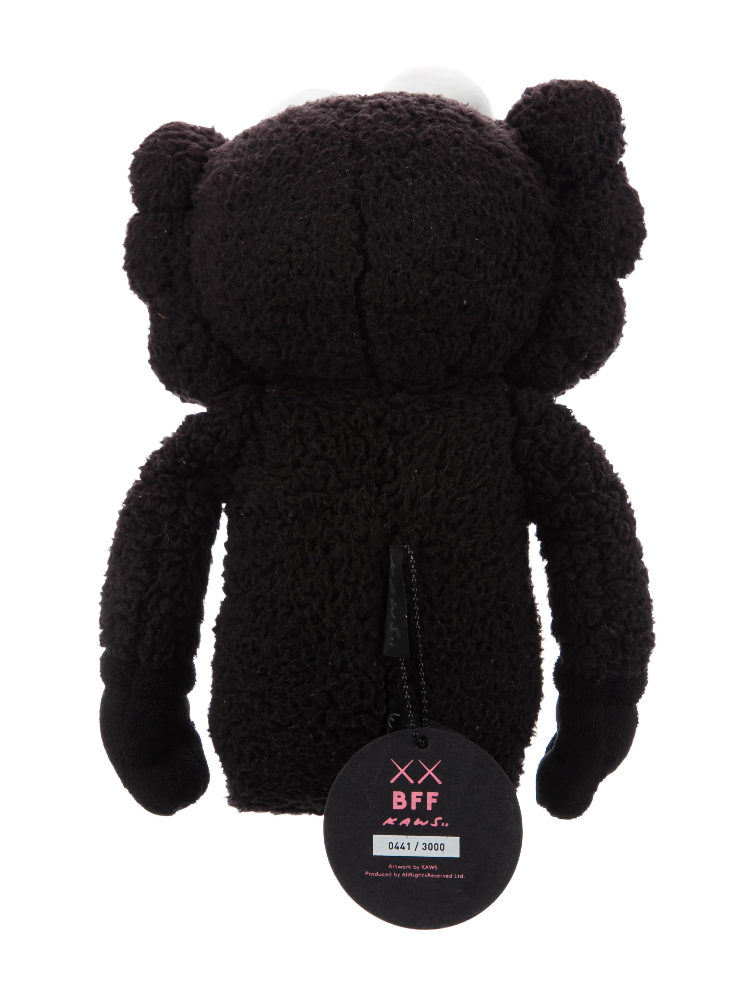 KAWS BFF Black Plush /3000 - Black Figures, Collectibles - KAWSX20973 ...