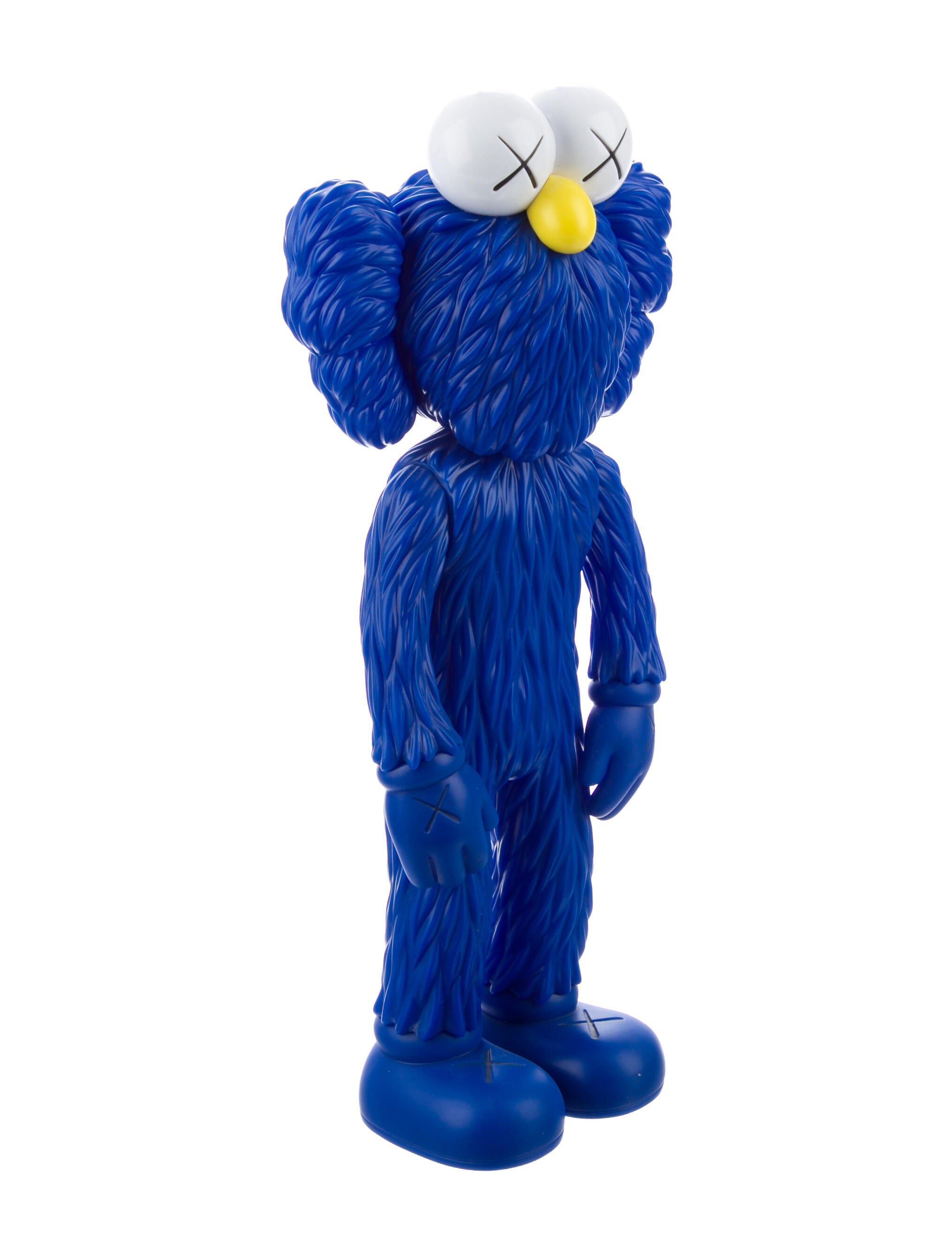 KAWS BFF Open Edition Blue Vinyl Figure - Blue Figures, Collectibles ...