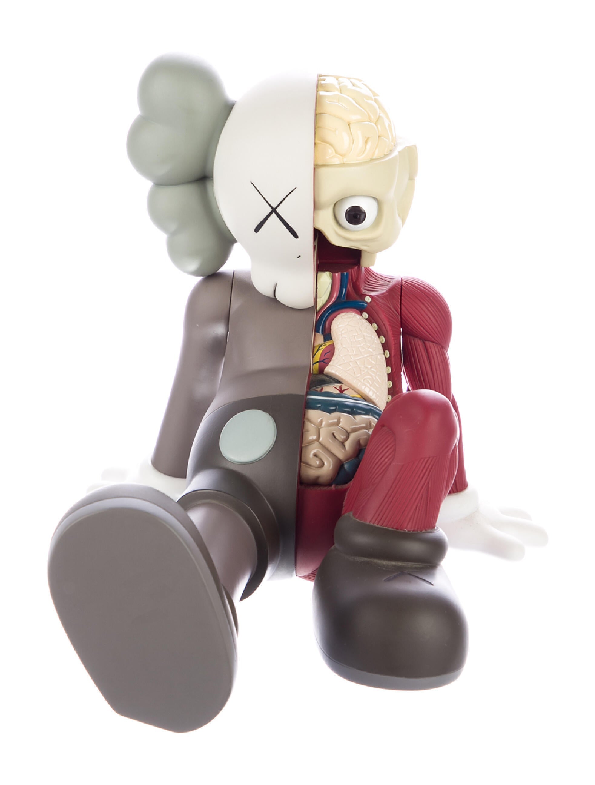 KAWS x Medicom Black Companion (Flayed) - Black Figures, Collectibles ...