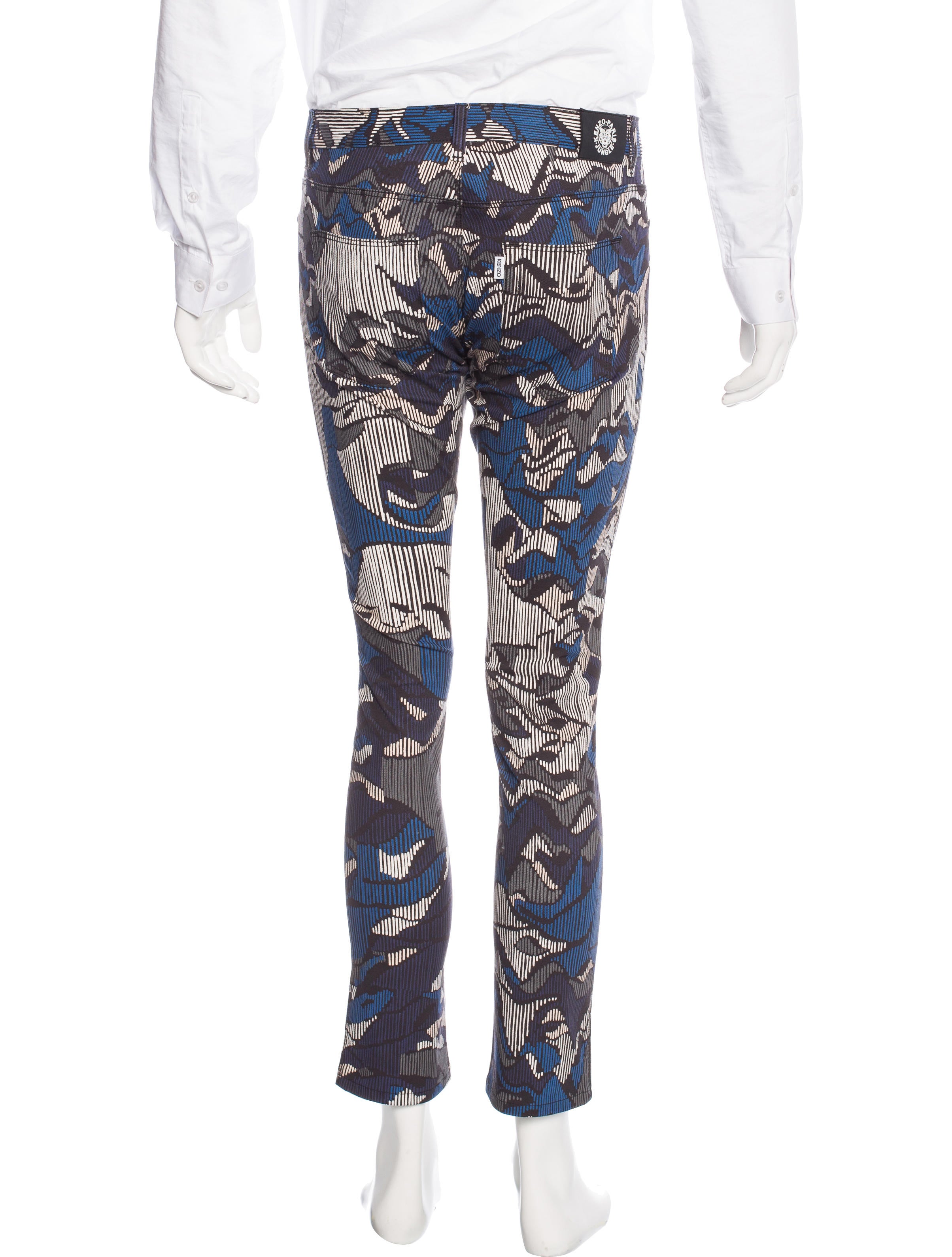 Kenzo Abstract Print Pants - Clothing - KEN24712 | The RealReal