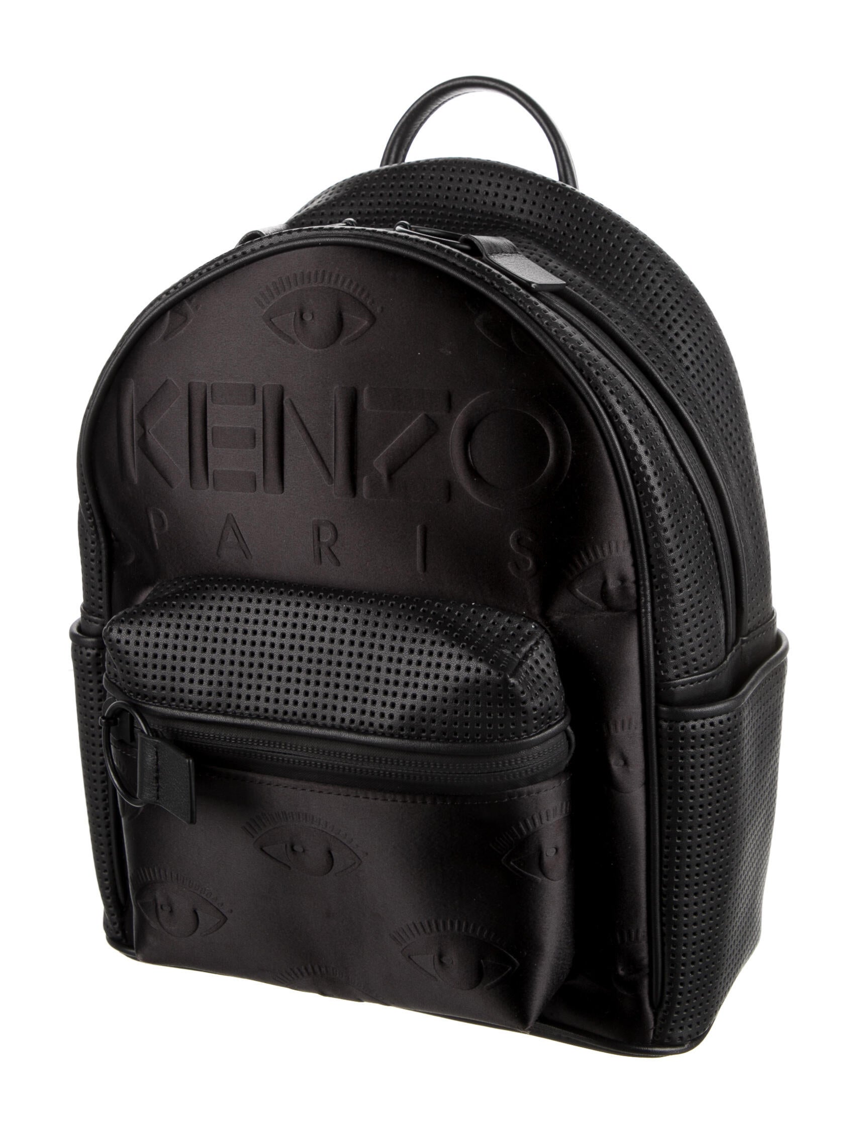 Kenzo Leather Backpack - Black Backpacks, Handbags - KEN60298 | The ...