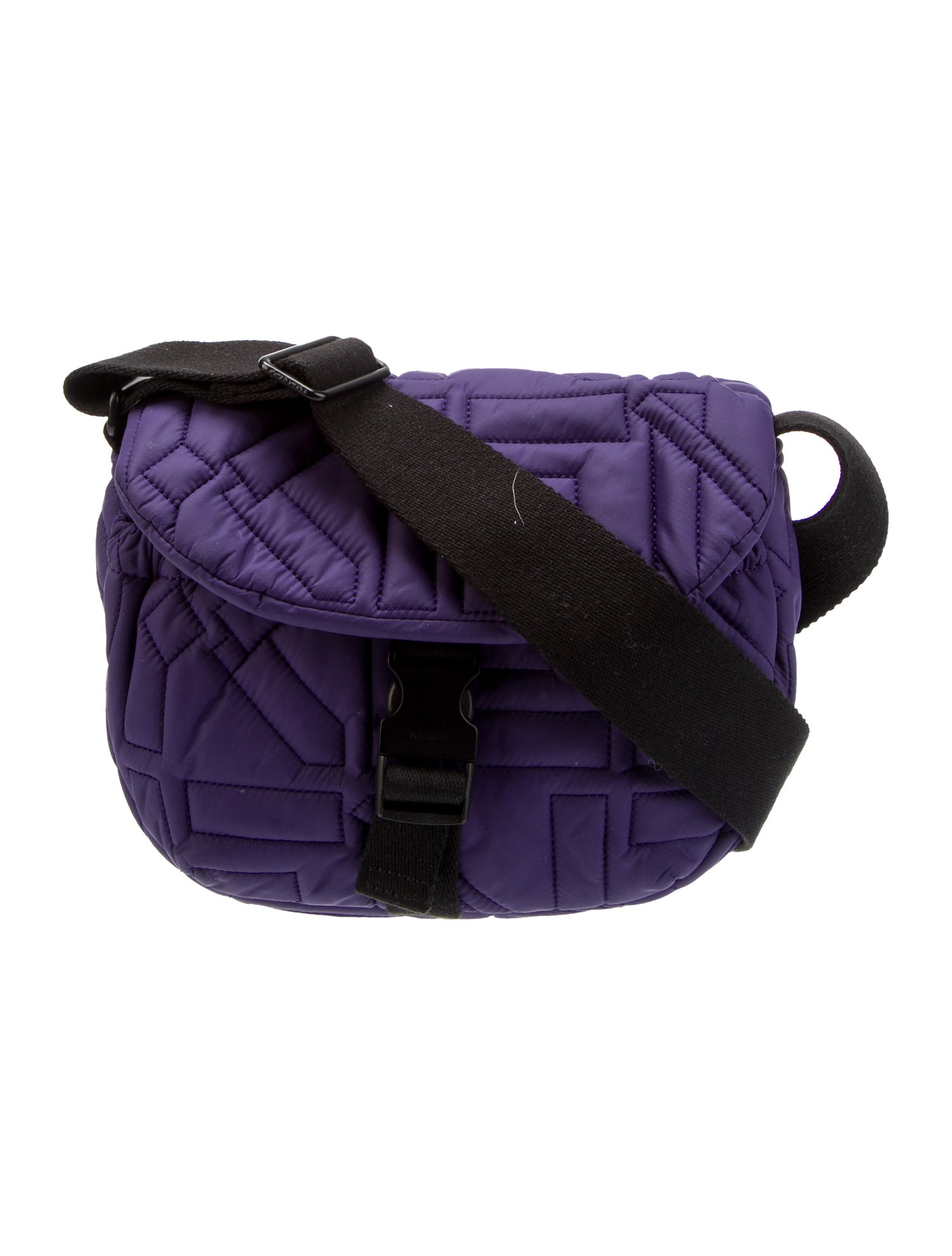 Kenzo Nylon Messenger Bag - Purple Crossbody Bags, Handbags - KEN74741 ...