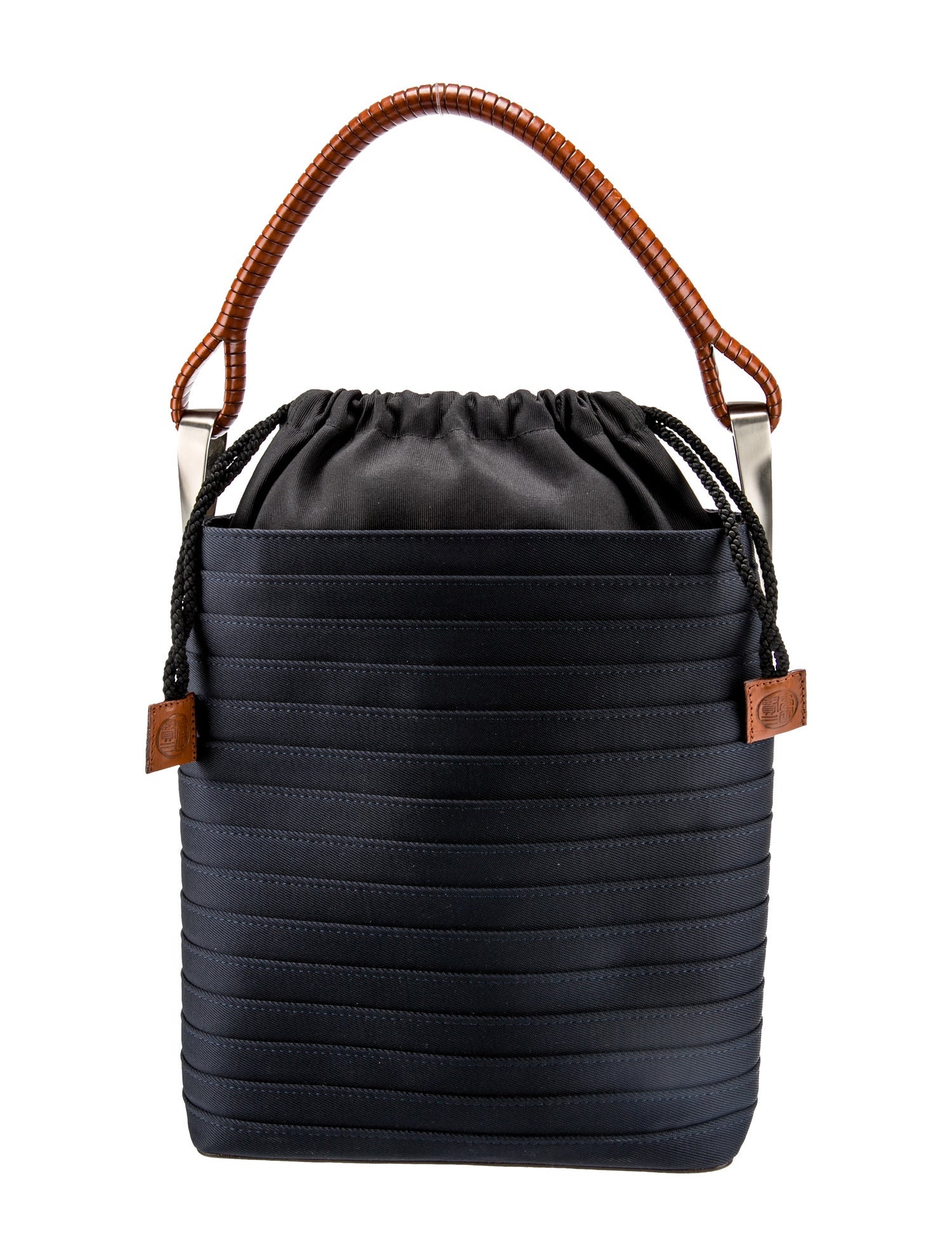 Chanel Surpique Drawstring Bucket Bag - Red Bucket Bags, Handbags ...