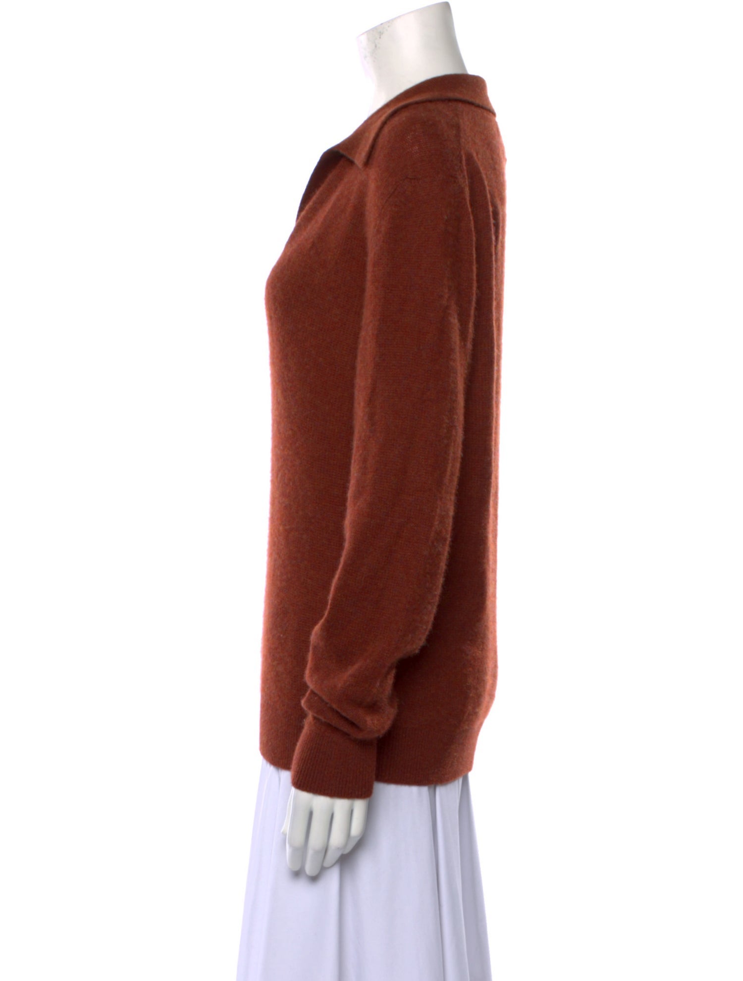 Celine Cashmere Turtleneck Sweater w/ Tags - Neutrals Knitwear ...