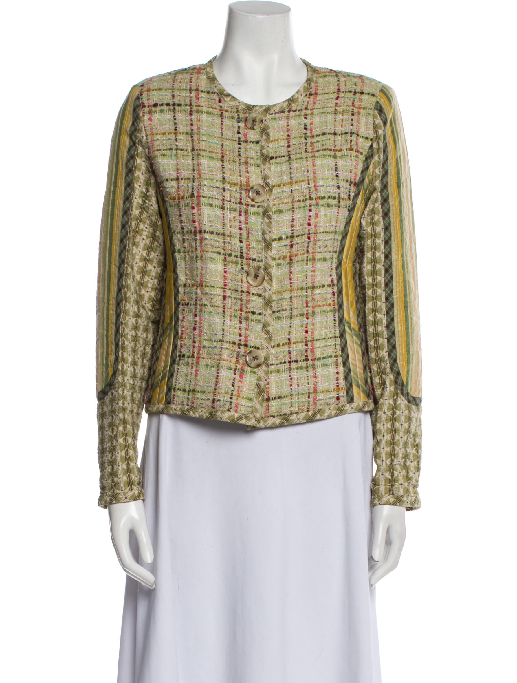 Koos Van Den Akker Vintage 1980's Evening Jacket - Neutrals Jackets ...