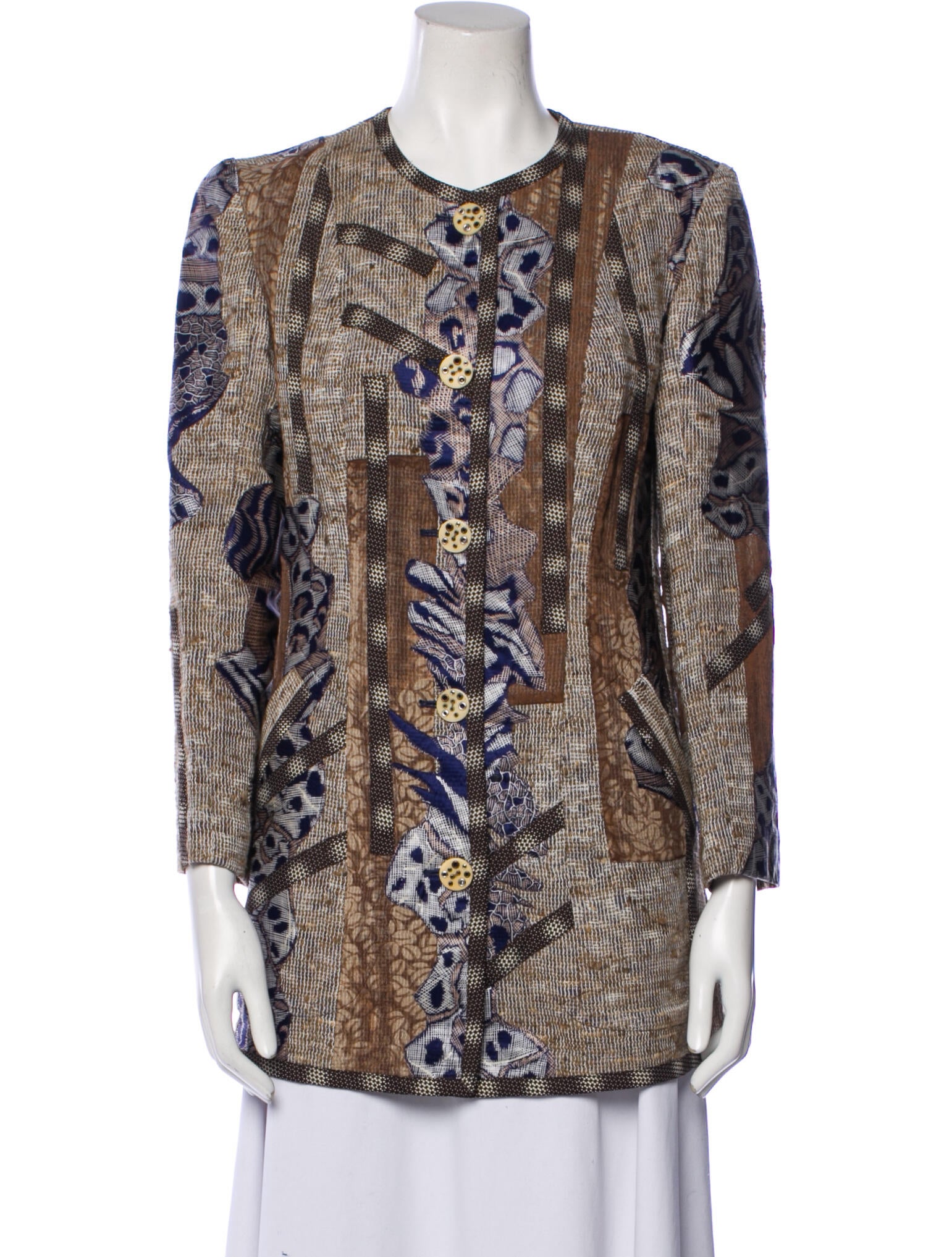 Koos Van Den Akker Vintage 1980's Jacket - Brown Jackets, Clothing ...