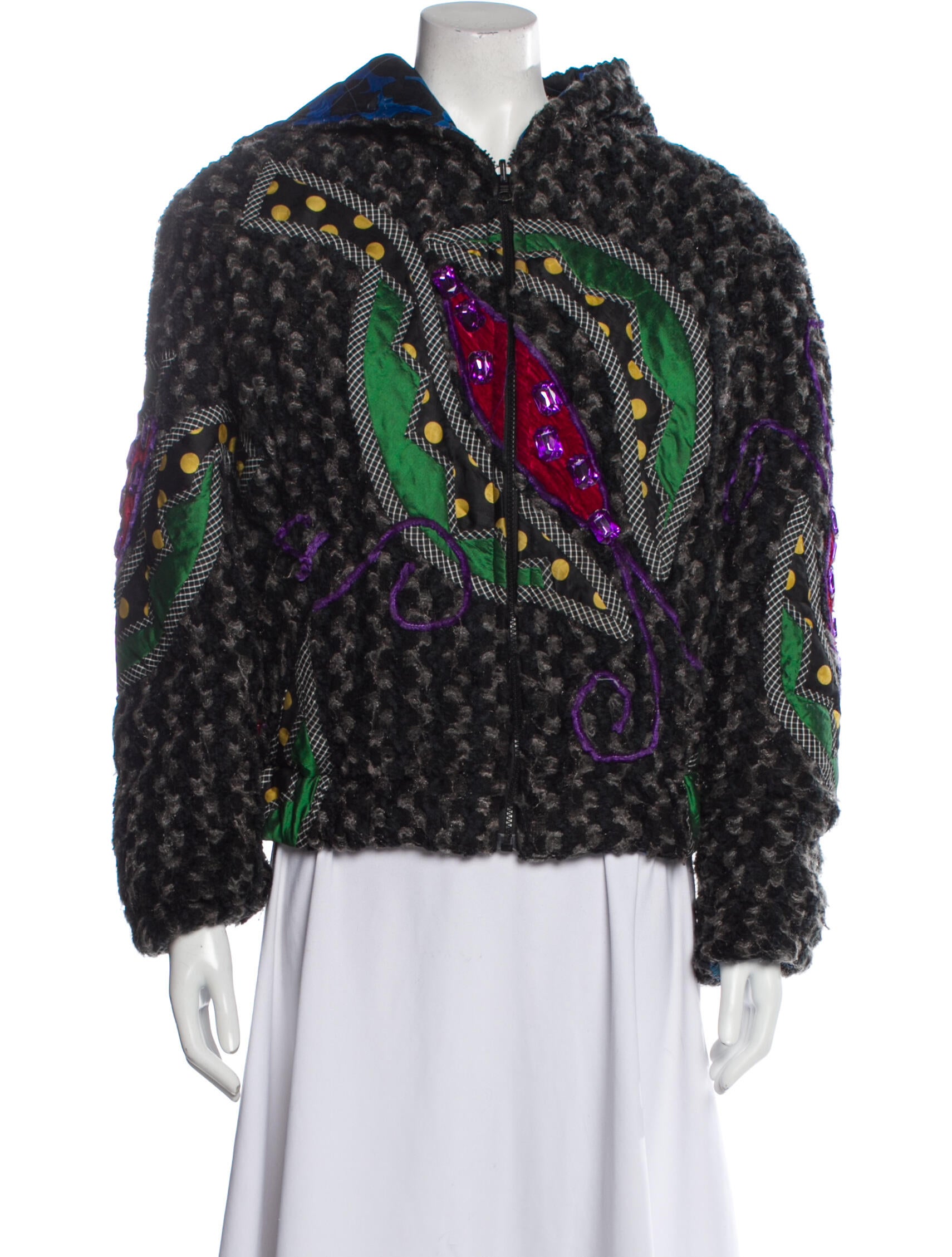 Koos Van Den Akker Vintage 1980's Utility Jacket - Black Jackets ...