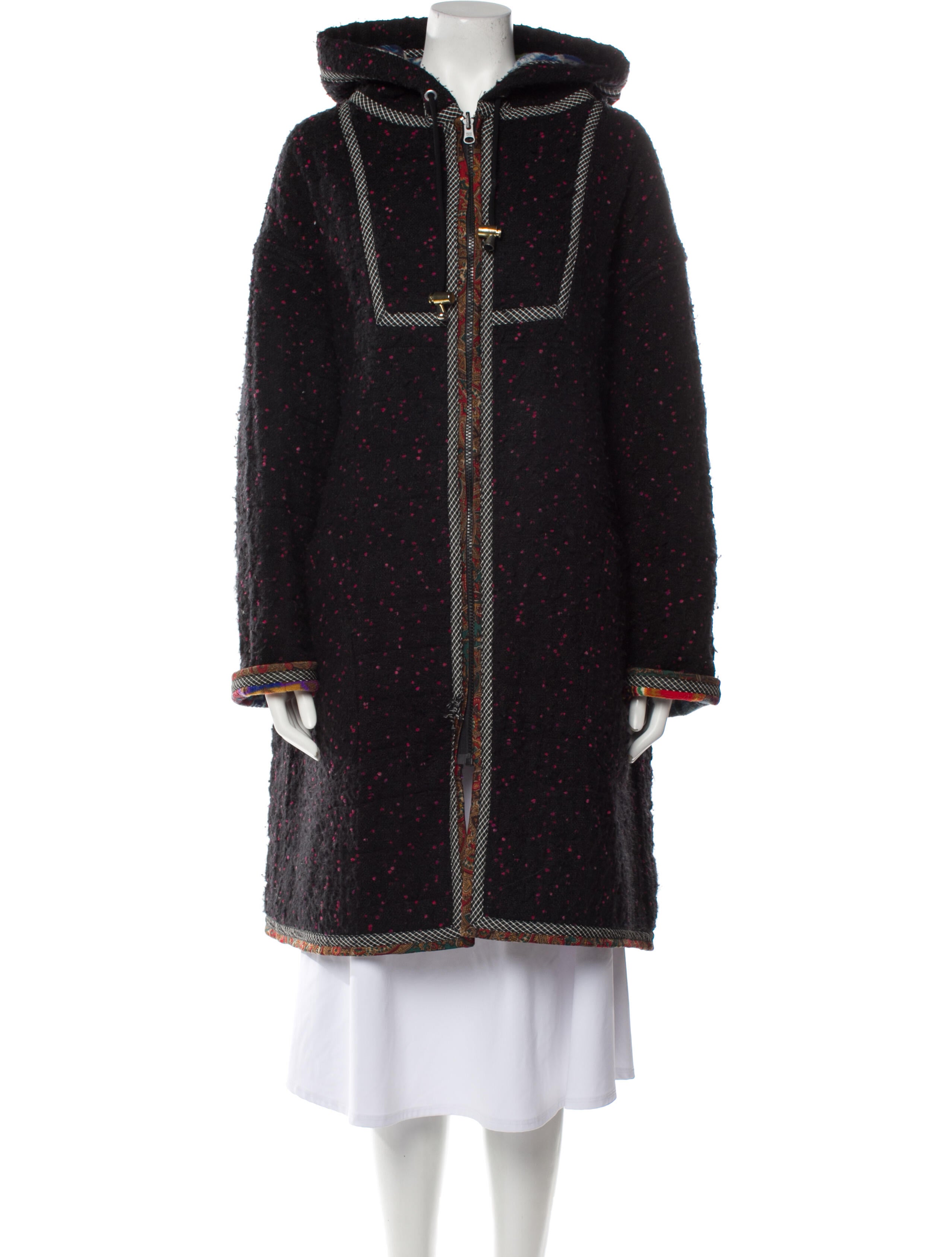 Koos Van Den Akker Vintage 1980's Coat - Black Coats, Clothing ...