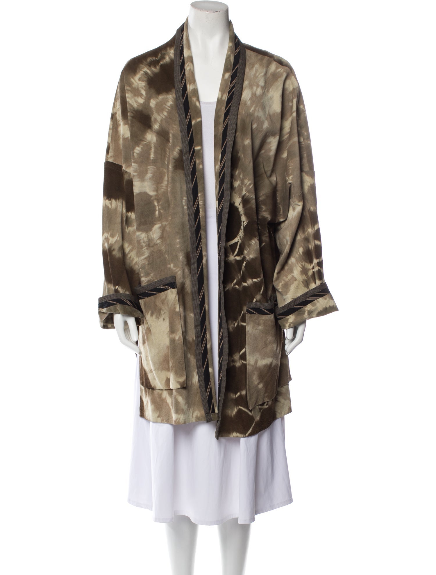 Koos Van Den Akker Vintage Late 1980's - Early 1990's Coat - Neutrals ...