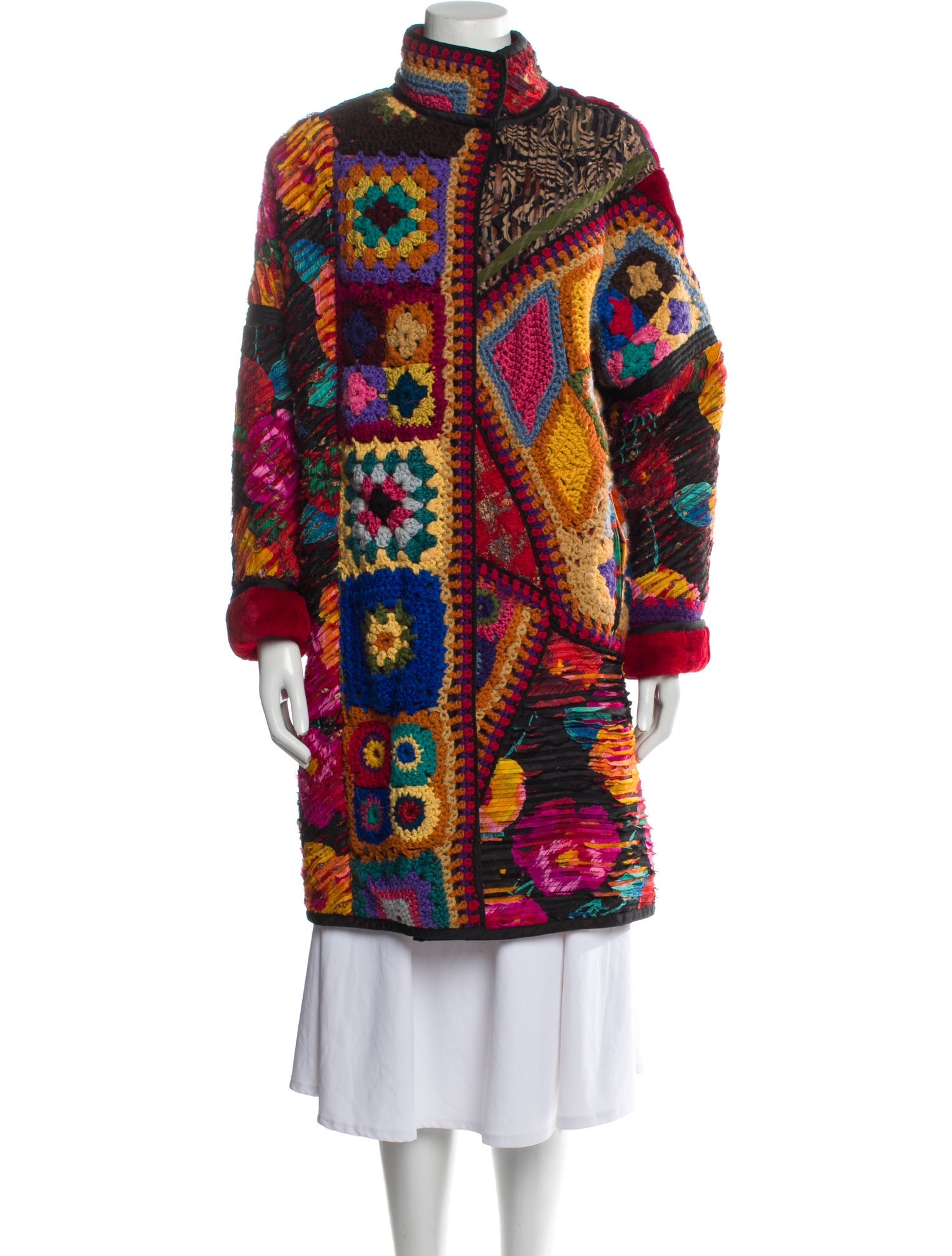 Koos Van Den Akker Vintage 1980's Coat - Red Coats, Clothing ...