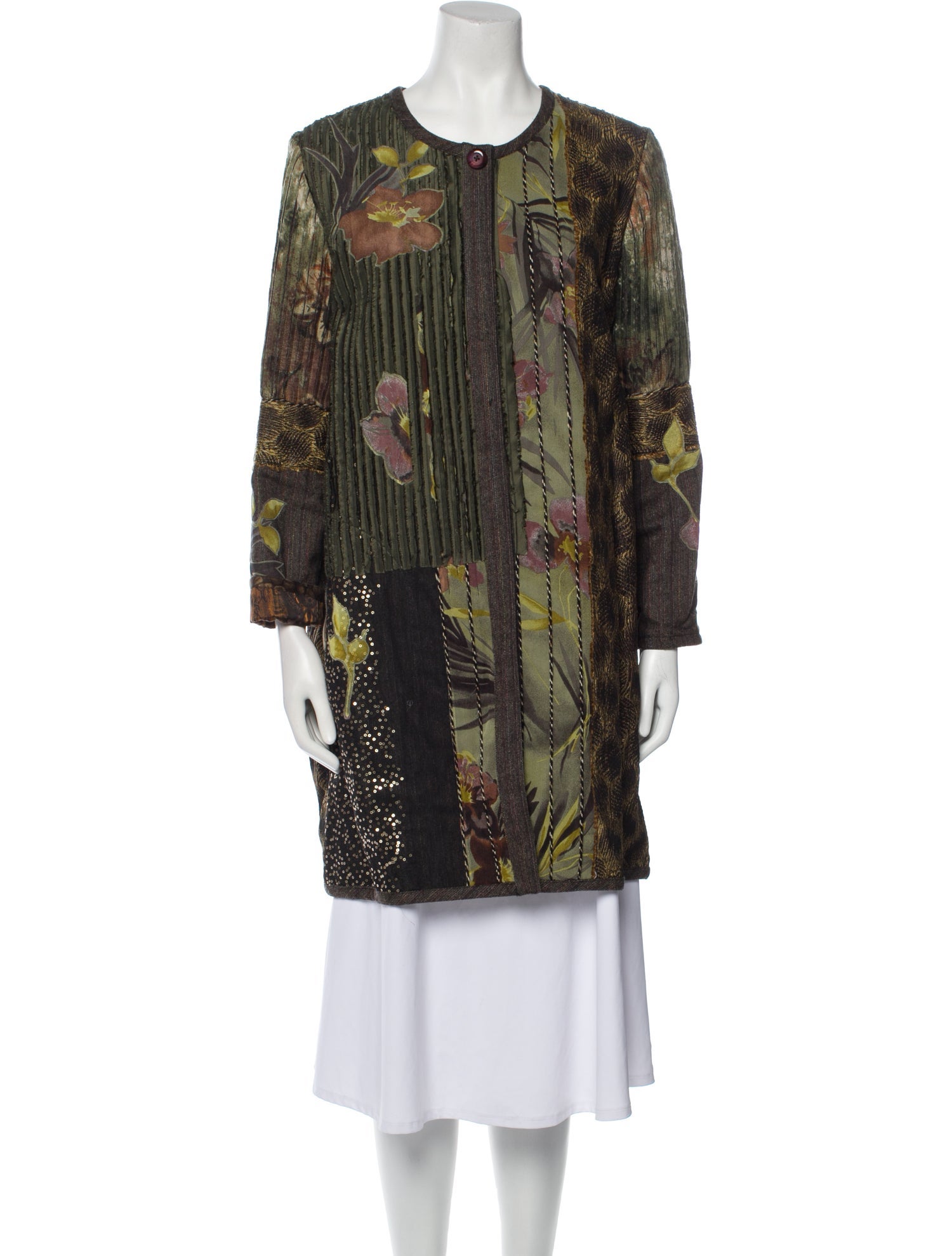 Koos Van Den Akker Vintage 1980's Coat - Green Coats, Clothing ...