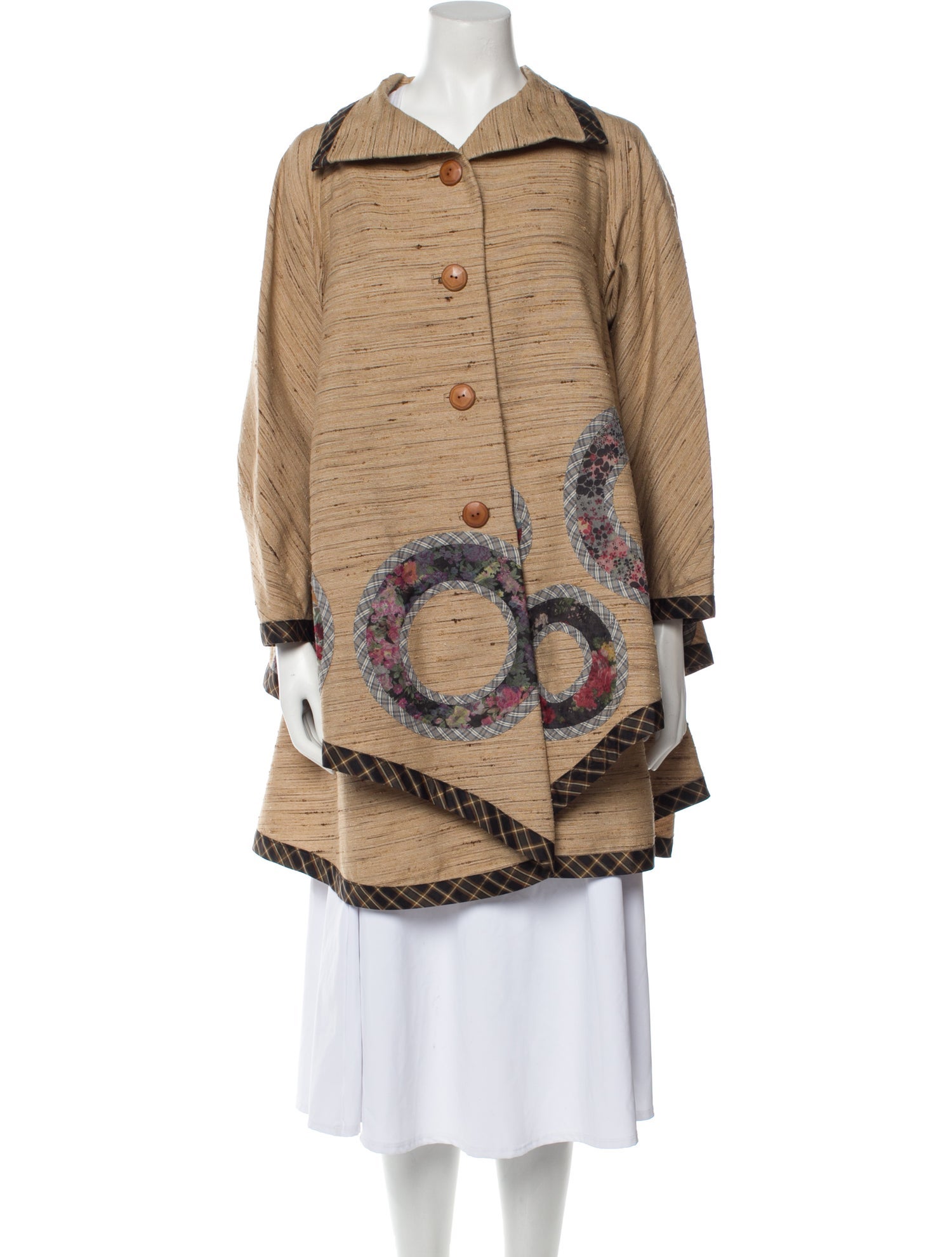 Koos Van Den Akker Vintage 1980's Coat - Neutrals Coats, Clothing ...