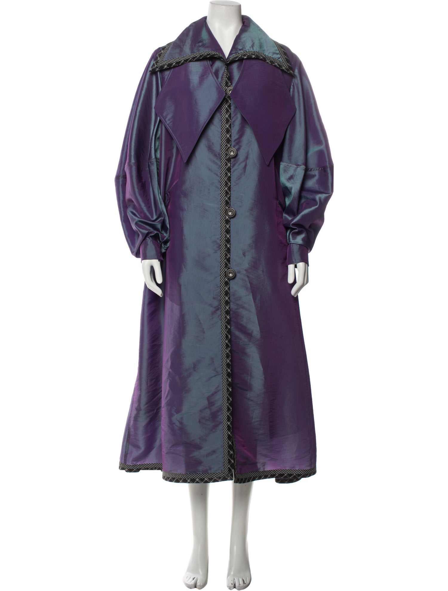 Koos Van Den Akker Vintage 1980's Coat - Purple Coats, Clothing ...