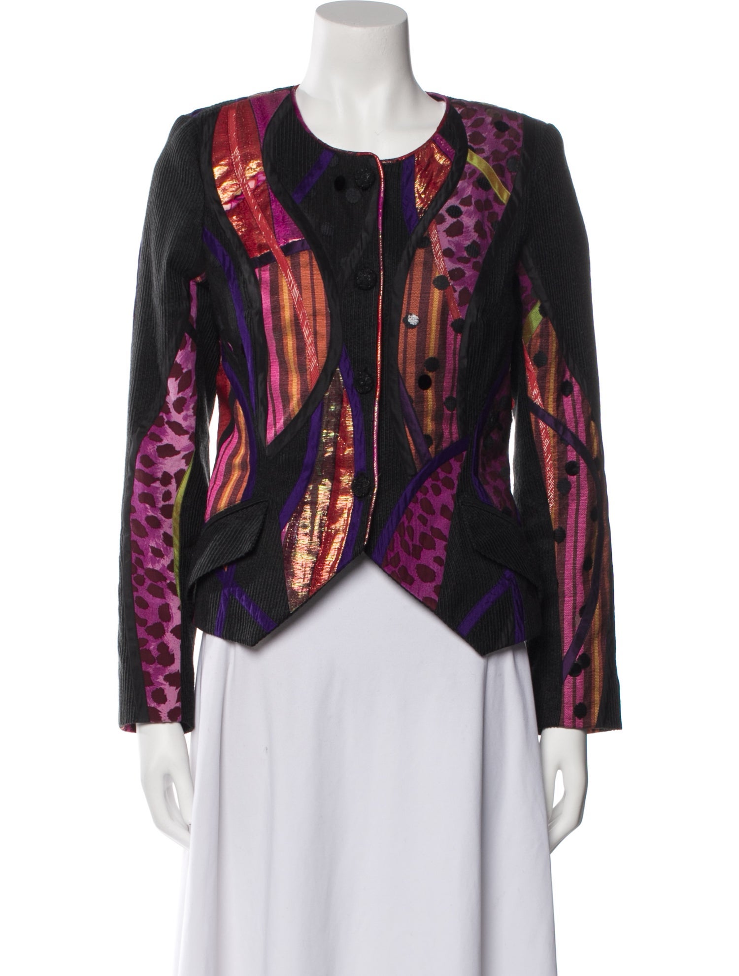 Koos Van Den Akker Vintage Late 1980's - Early 1990's Jacket - Black ...