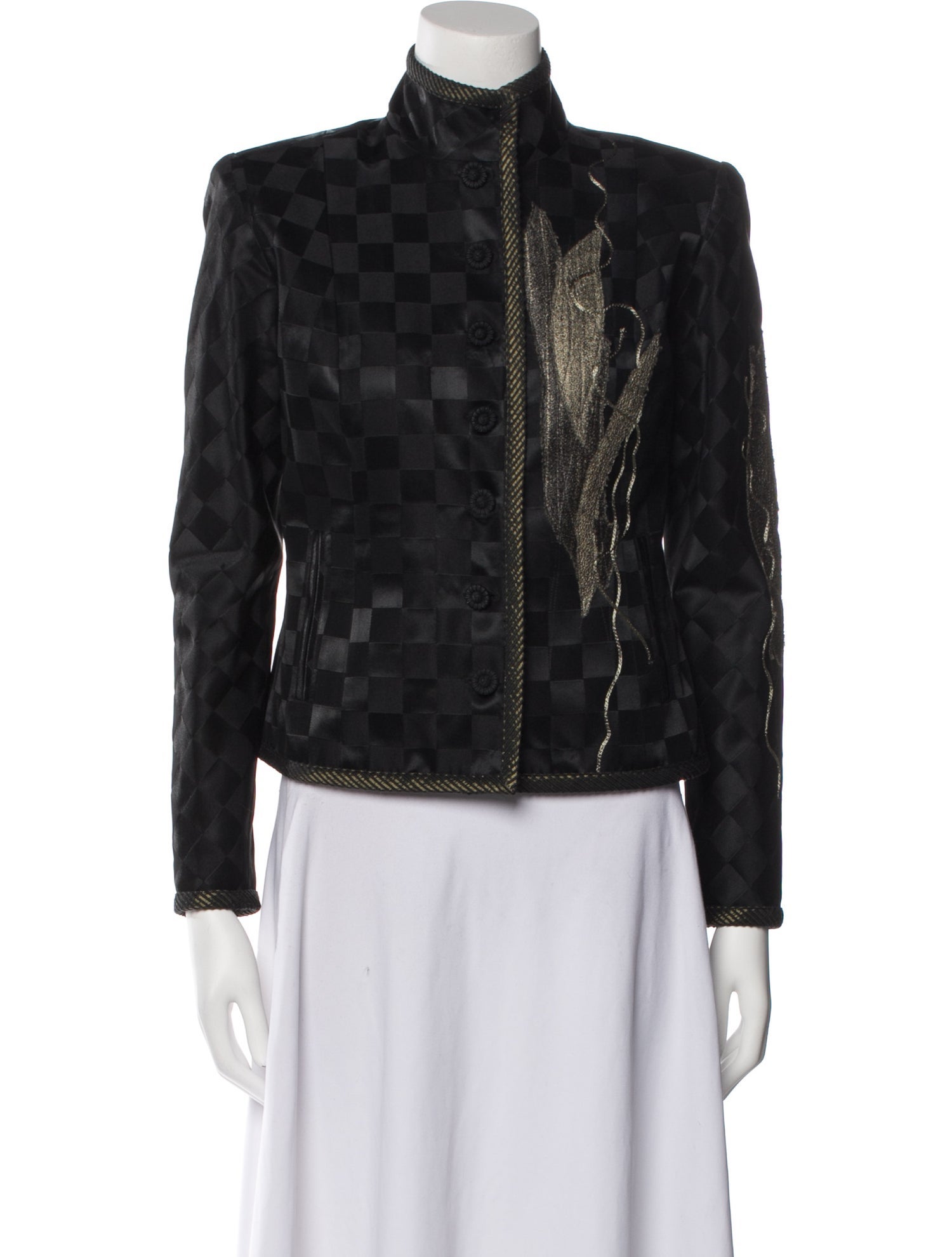 Koos Van Den Akker Vintage Late 1980's - Early 1990's Jacket - Black ...