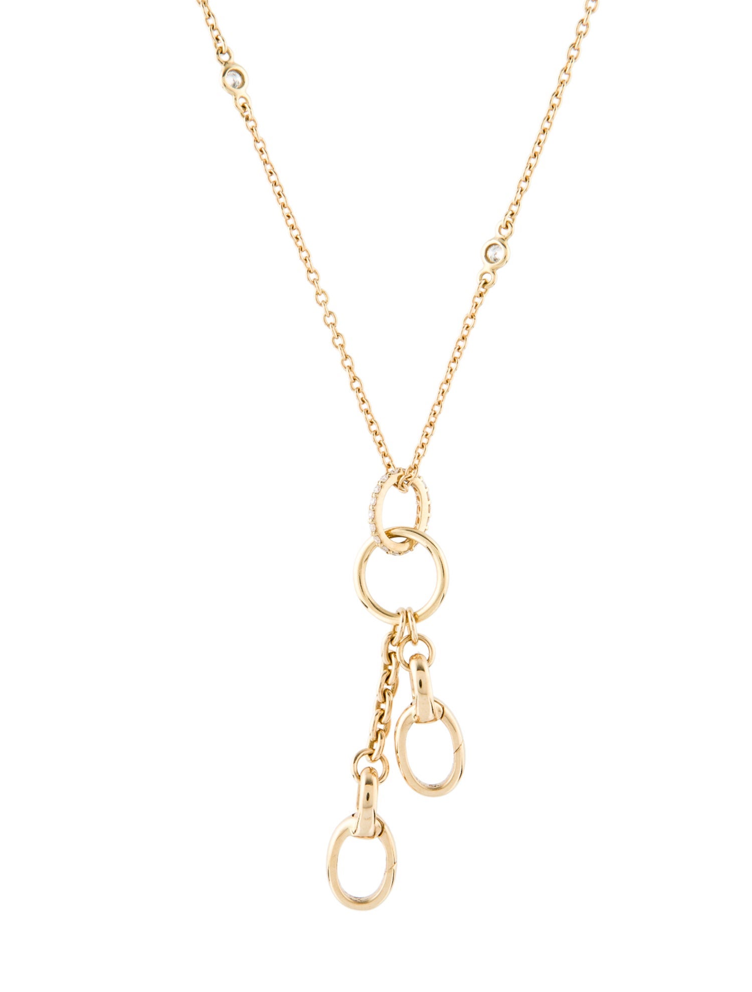 Temple St. Clair 18K Quartz Classic Round Amulet w/ Round Chain - 18K ...