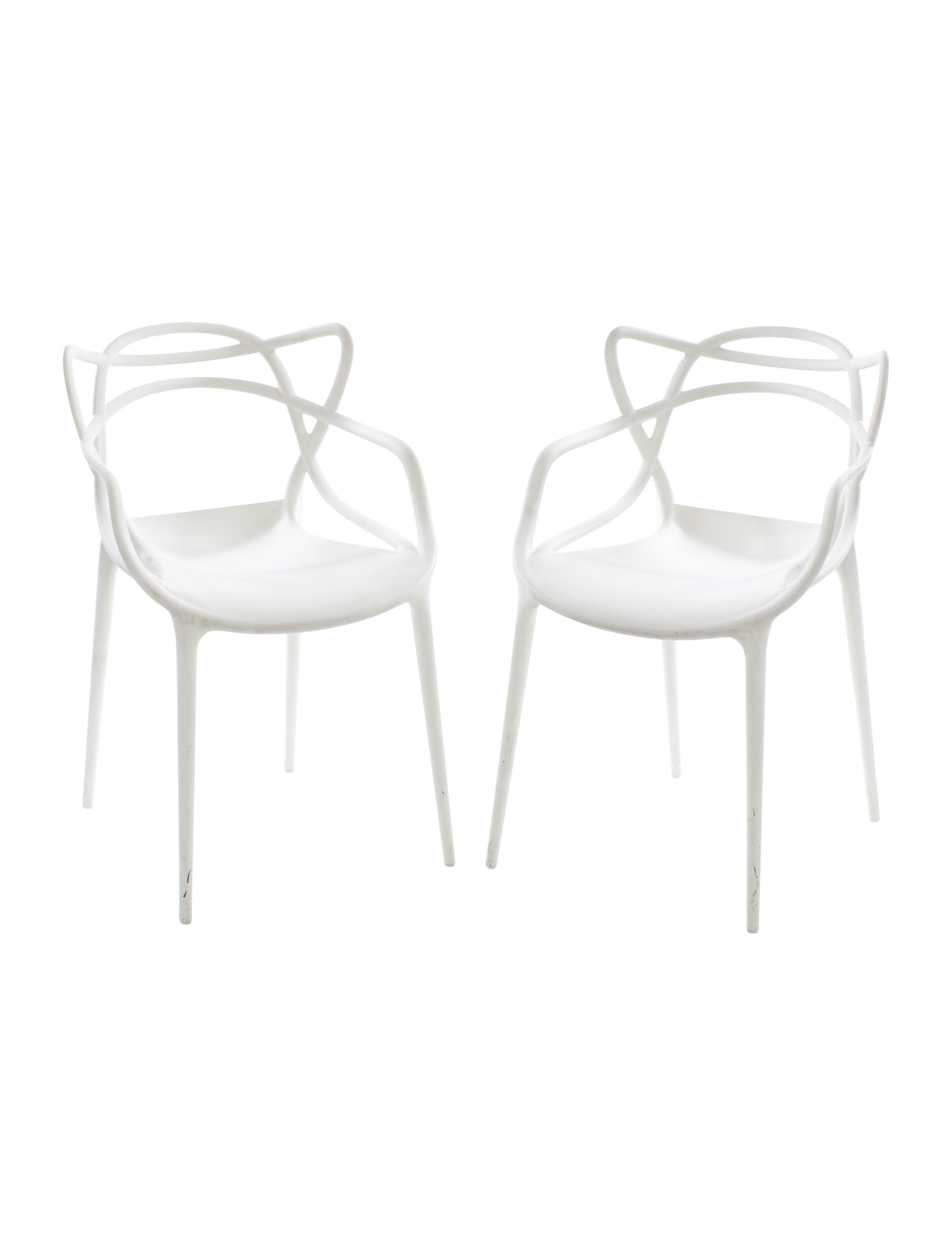 Kartell 'Masters' Chairs by Philippe Stark - White - KTL20009 | The ...