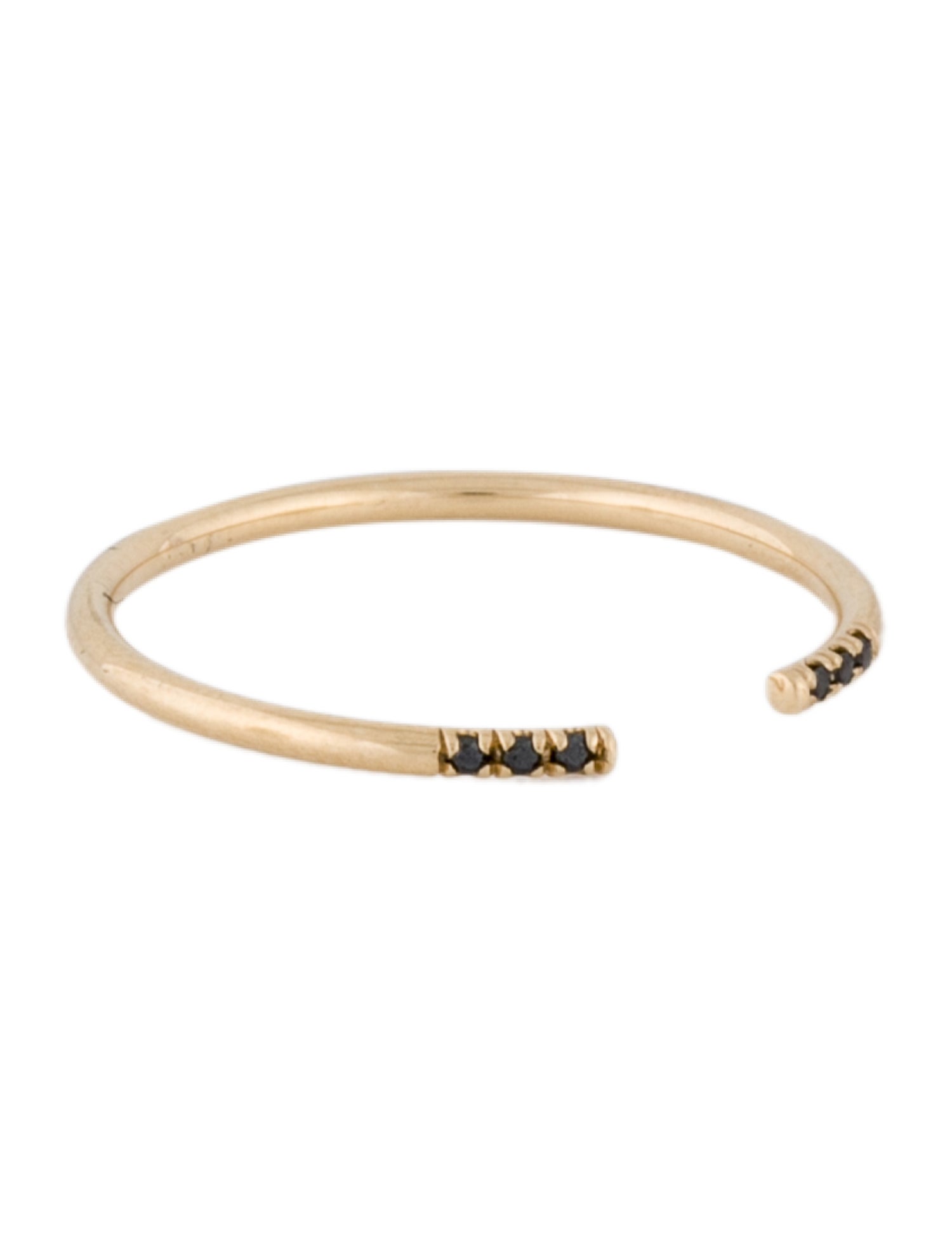 Jennie Kwon Designs 14K Diamond Equilibrium Cuff Ring - 14K Yellow Gold ...