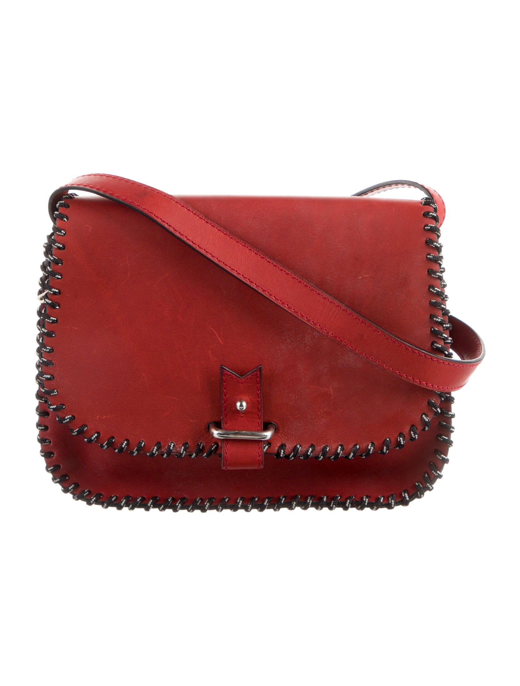 LaContrie Suede Crossbody Bag - Red Crossbody Bags, Handbags ...