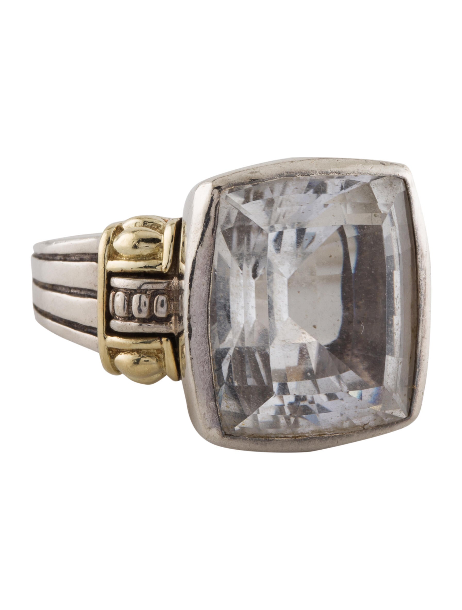 Lagos Topaz & Peridot Glacier Ring - 18K Yellow Gold Cocktail Ring ...