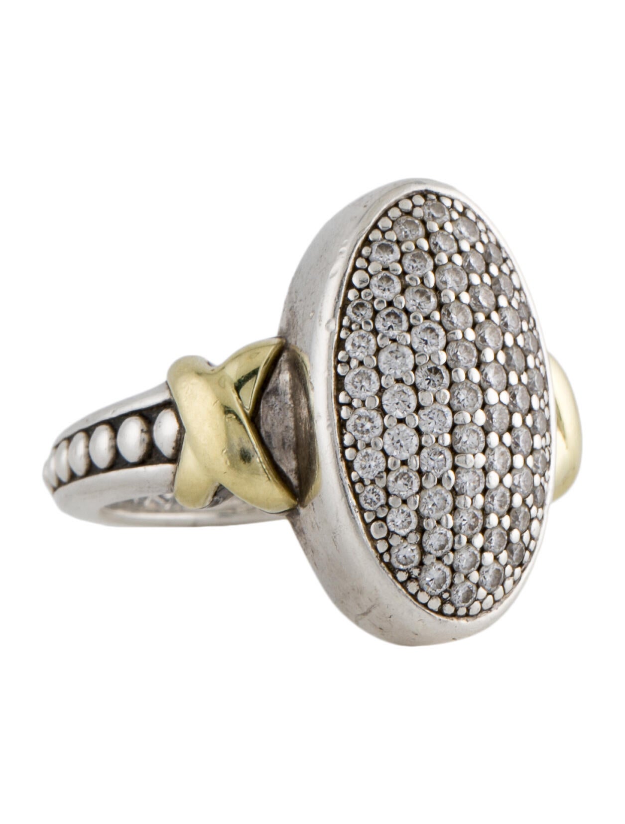 Bing Bang Crescent Rose Quartz Ring - 14K Rose Gold-Plated Cocktail ...