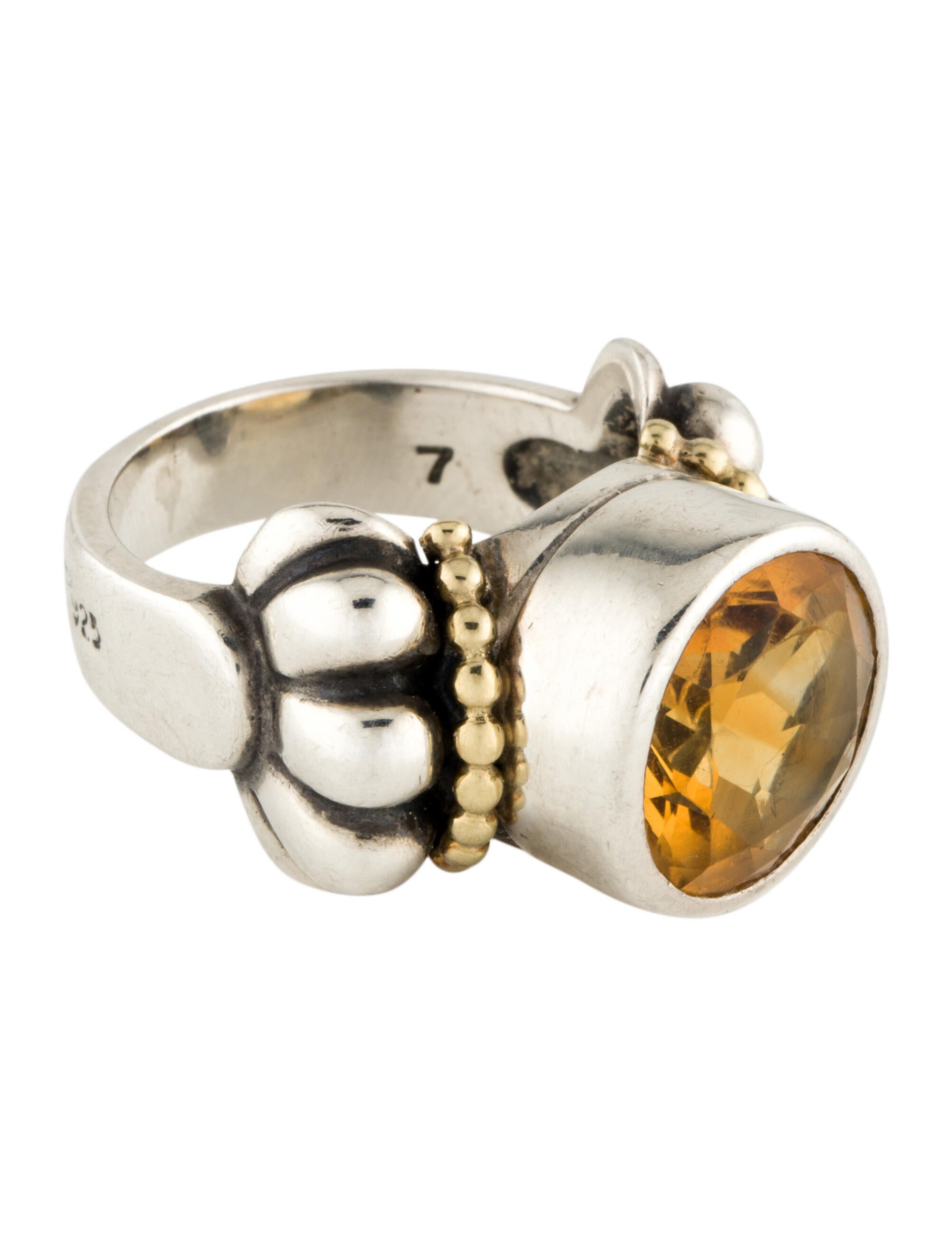 Ring 18K Emerald & Diamond Cocktail Ring - Gold, 18K White Gold ...