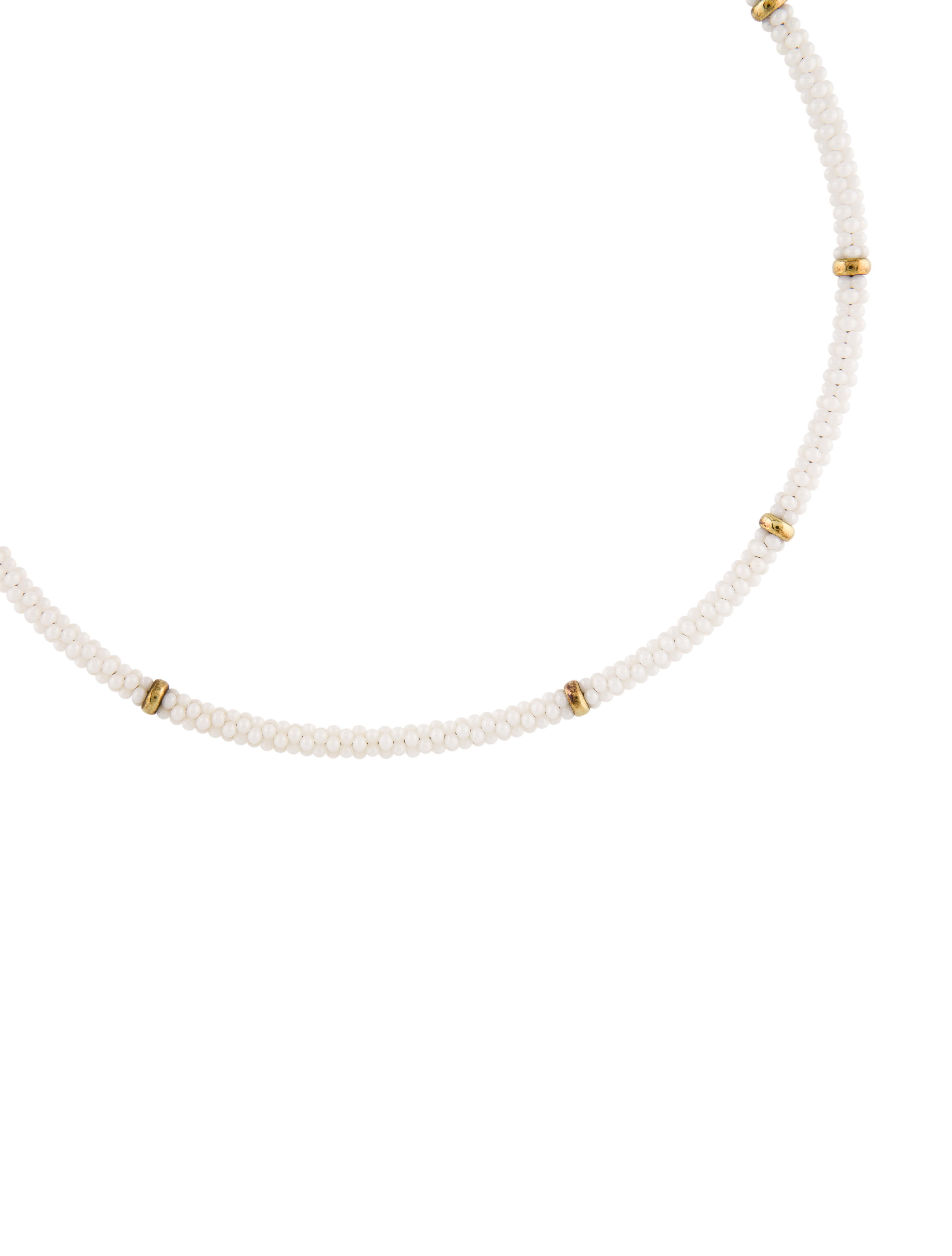 Lagos Ceramic Caviar Beaded Station Necklace - Bead Strand, Necklaces ...