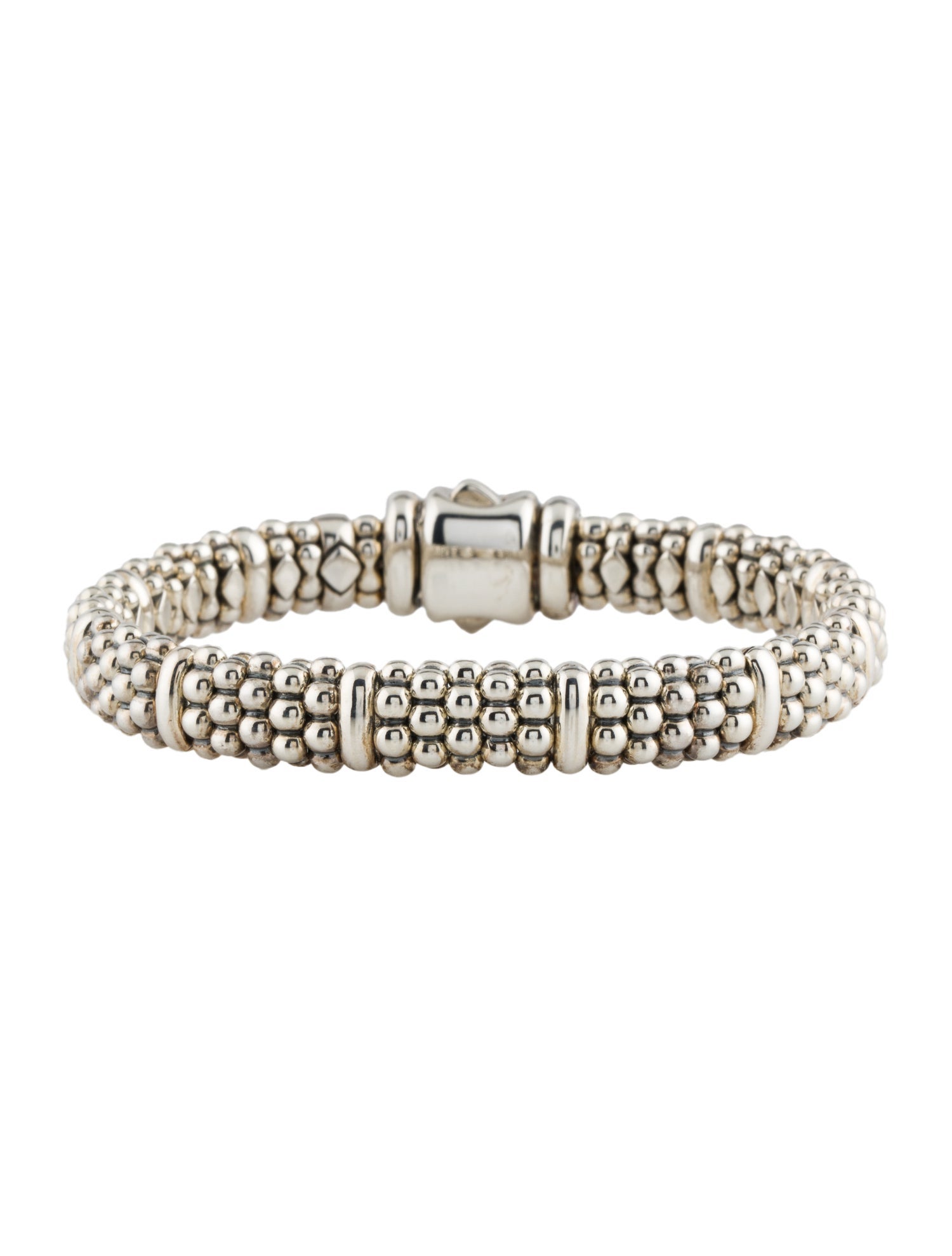David Yurman Two-Tone Wheat Chain Bracelet - 14K Yellow Gold Link ...