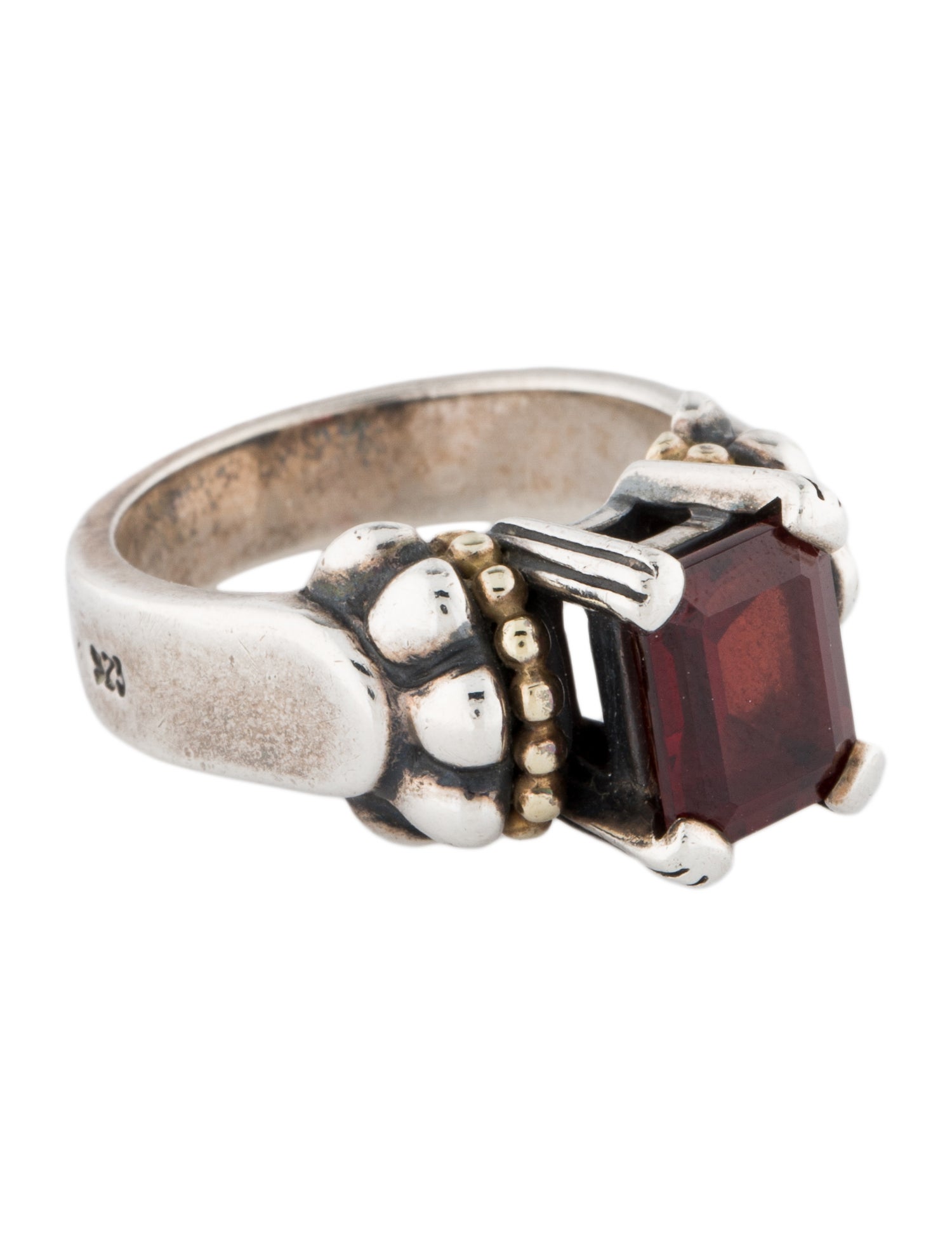 Jude Frances 18K Ruby & Diamond Petite Crown Ring - 18K Yellow Gold ...