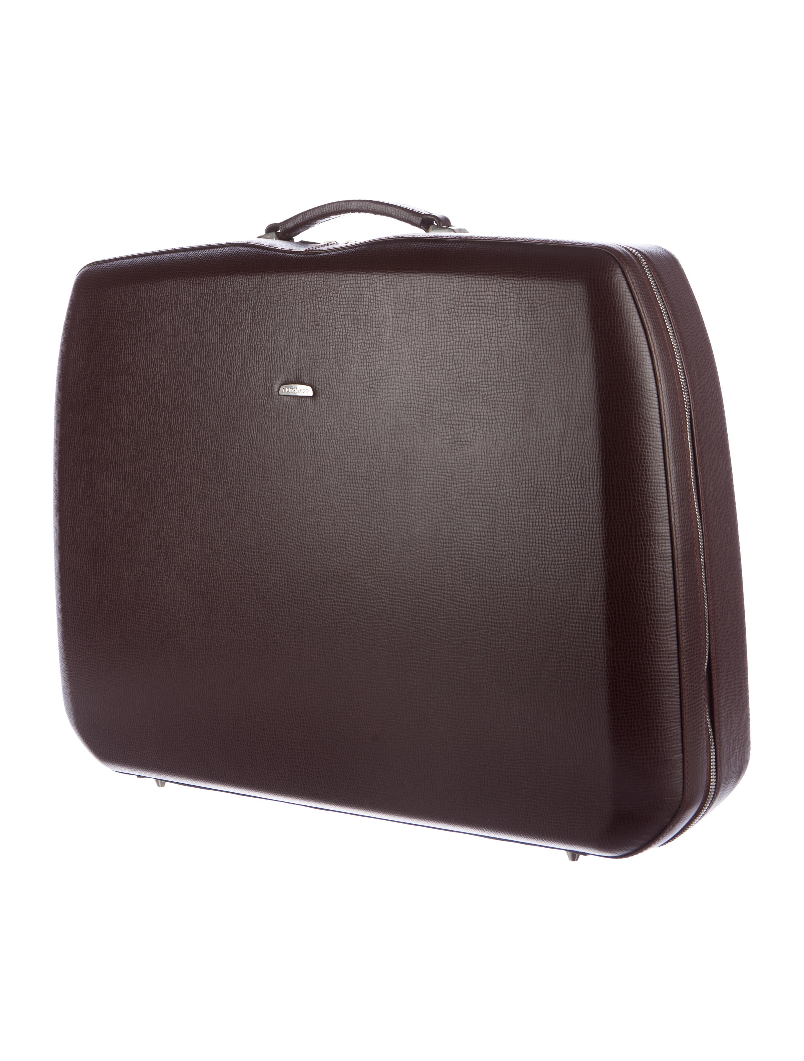 Lamborghini Leather Hard Shell Suitcase - Luggage - LAMBO20001 | The ...