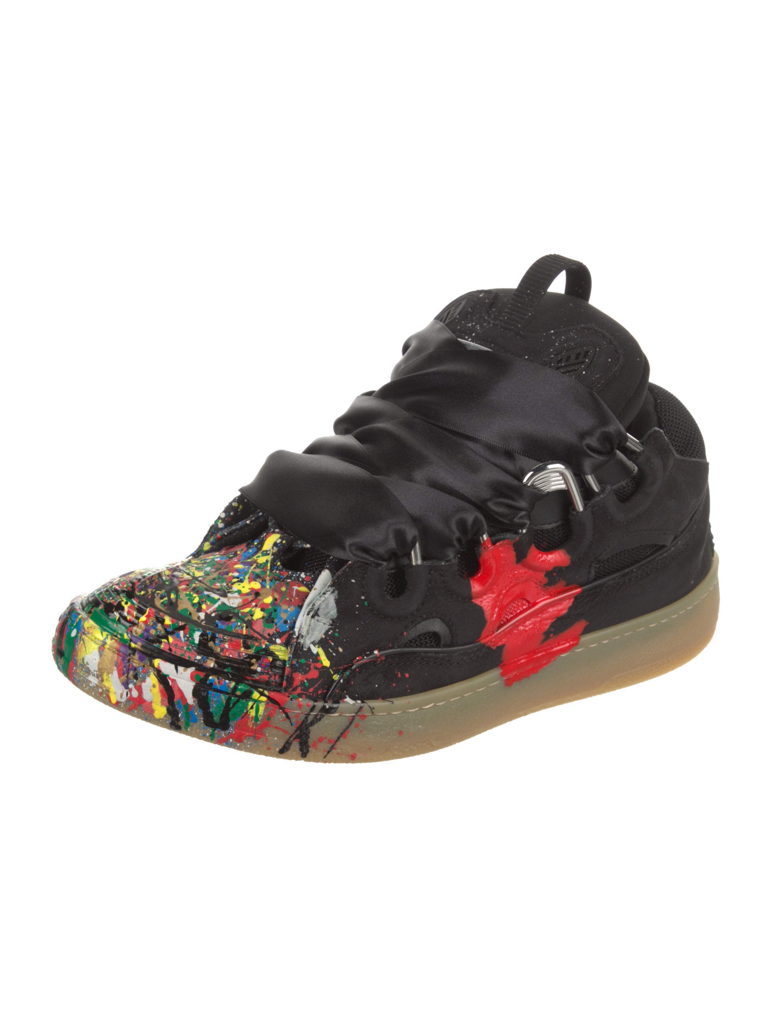 Lanvin x Gallery Dept. Curb Sneakers w/ Tags - Black Sneakers, Shoes ...