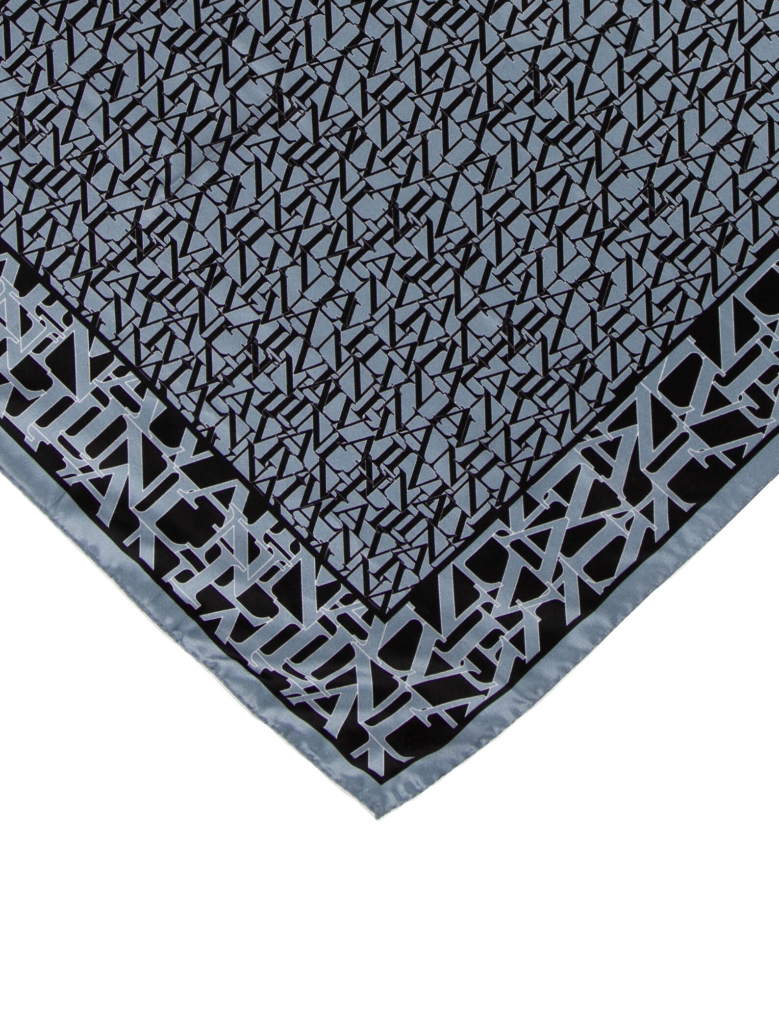 Lanvin Heart Print Scarf - Black Scarves and Shawls, Accessories ...