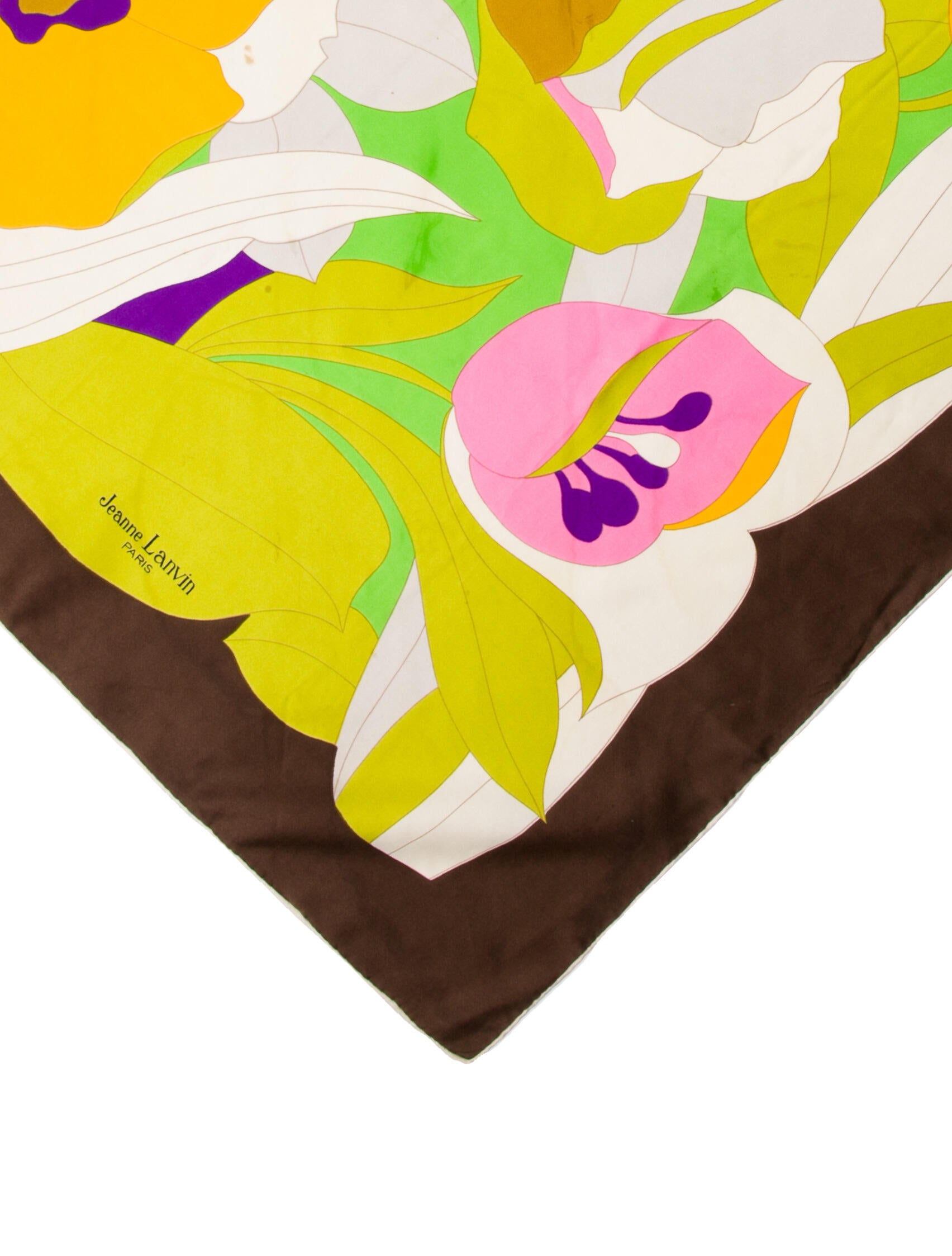 Lanvin Heart Print Scarf - Black Scarves and Shawls, Accessories ...