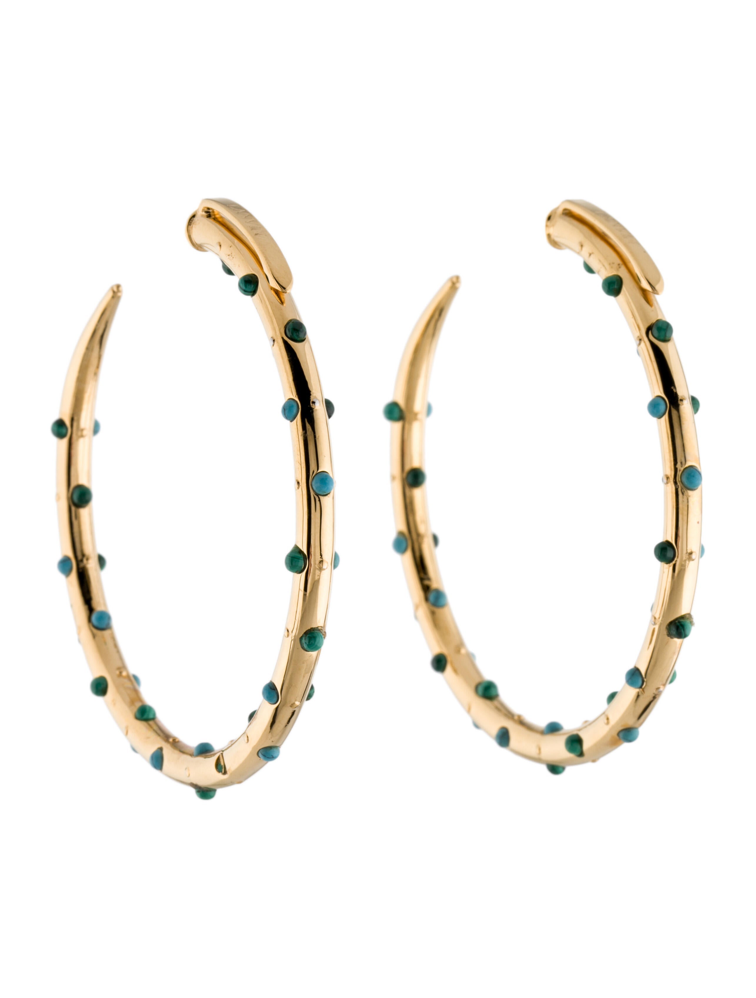 Louis Vuitton Louise Hoop GM Earrings - Brass Hoop, Earrings ...