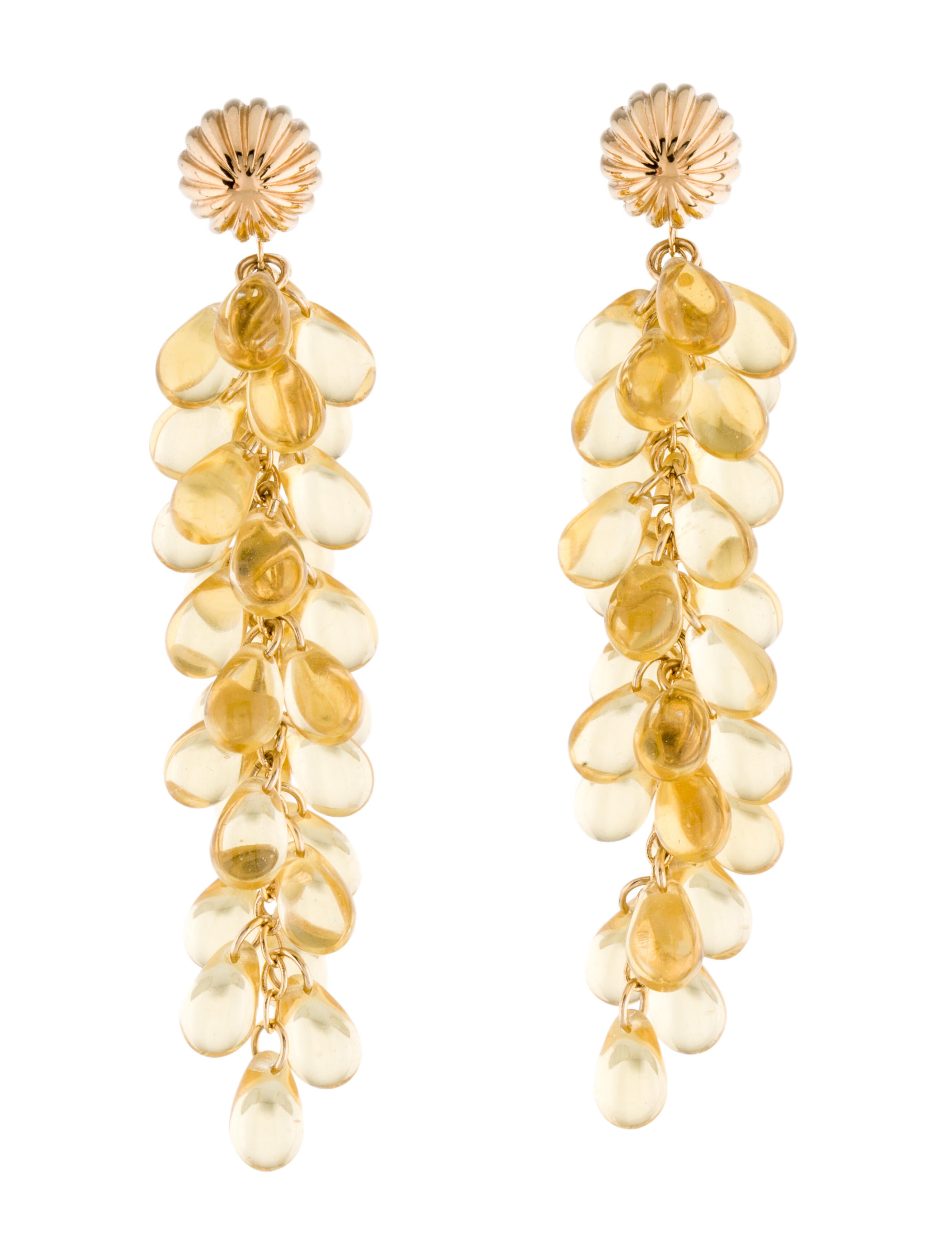 Jennifer Meyer Mini Uppercase Letter "T" Stud Earring - 14K Yellow Gold ...