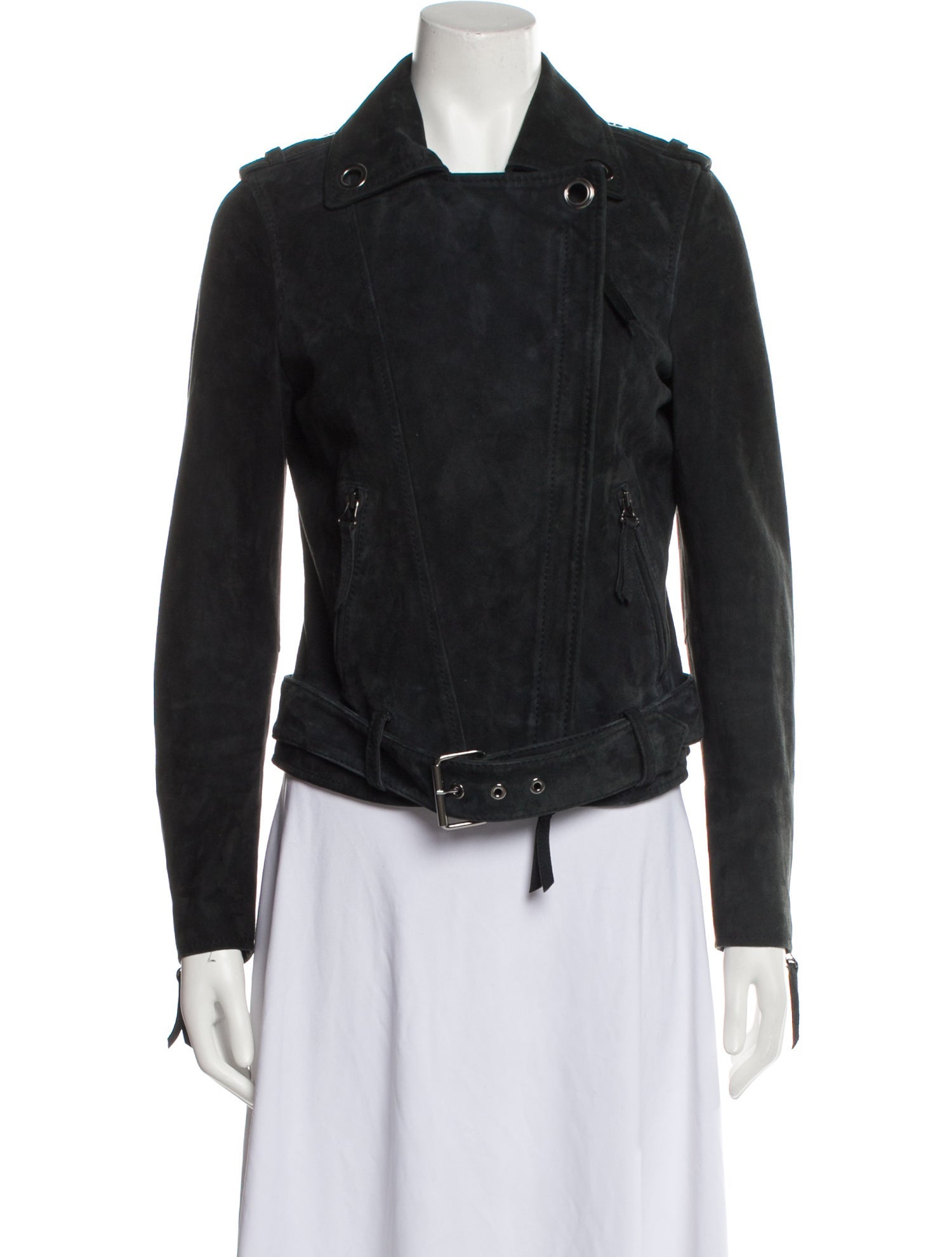 Lanvin Goat Leather Jacket - Black Jackets, Clothing - LAN210149 | The ...