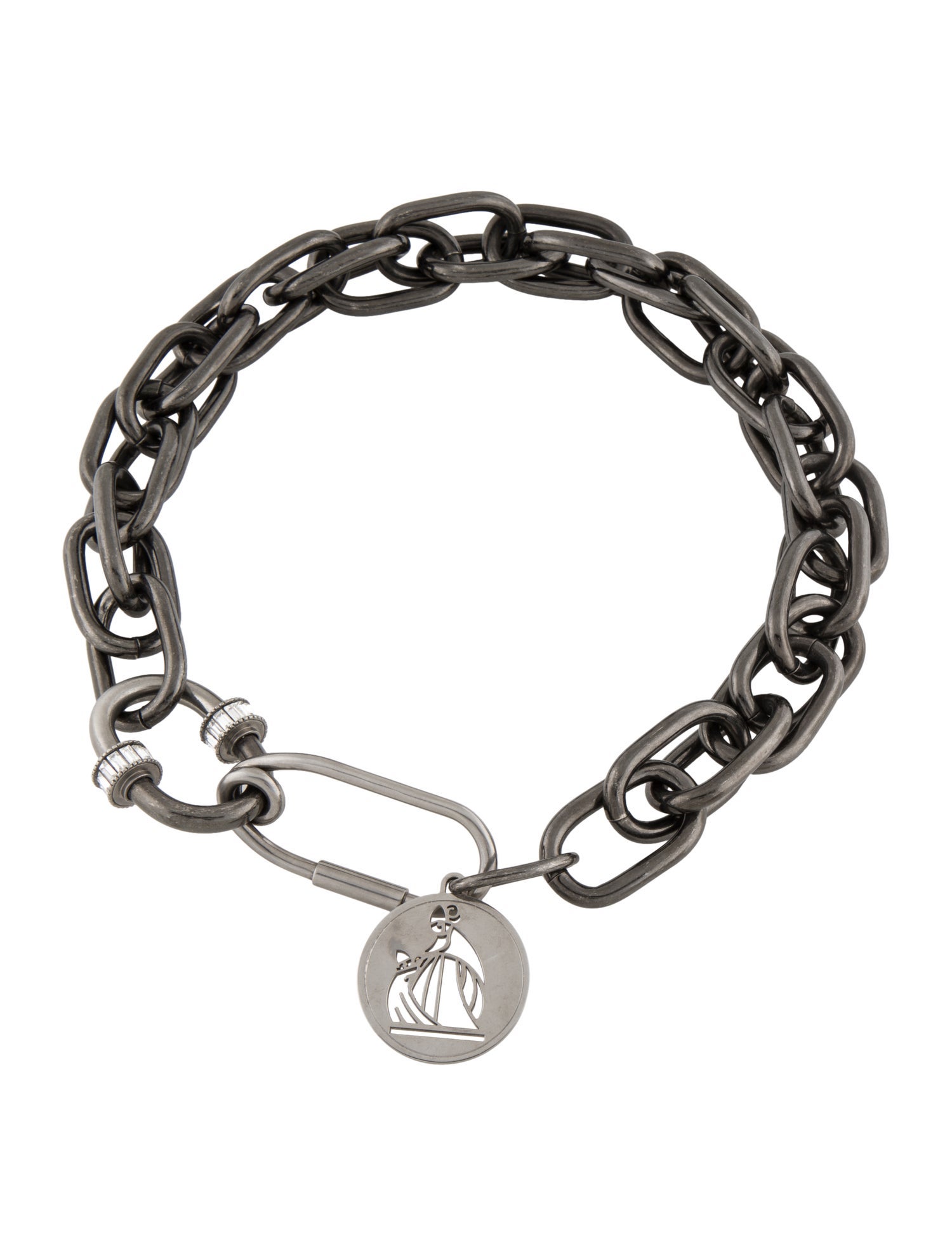 Cult Gaia Reyes Chain Necklace - Brass Chain, Necklaces - WGAIA45197 ...