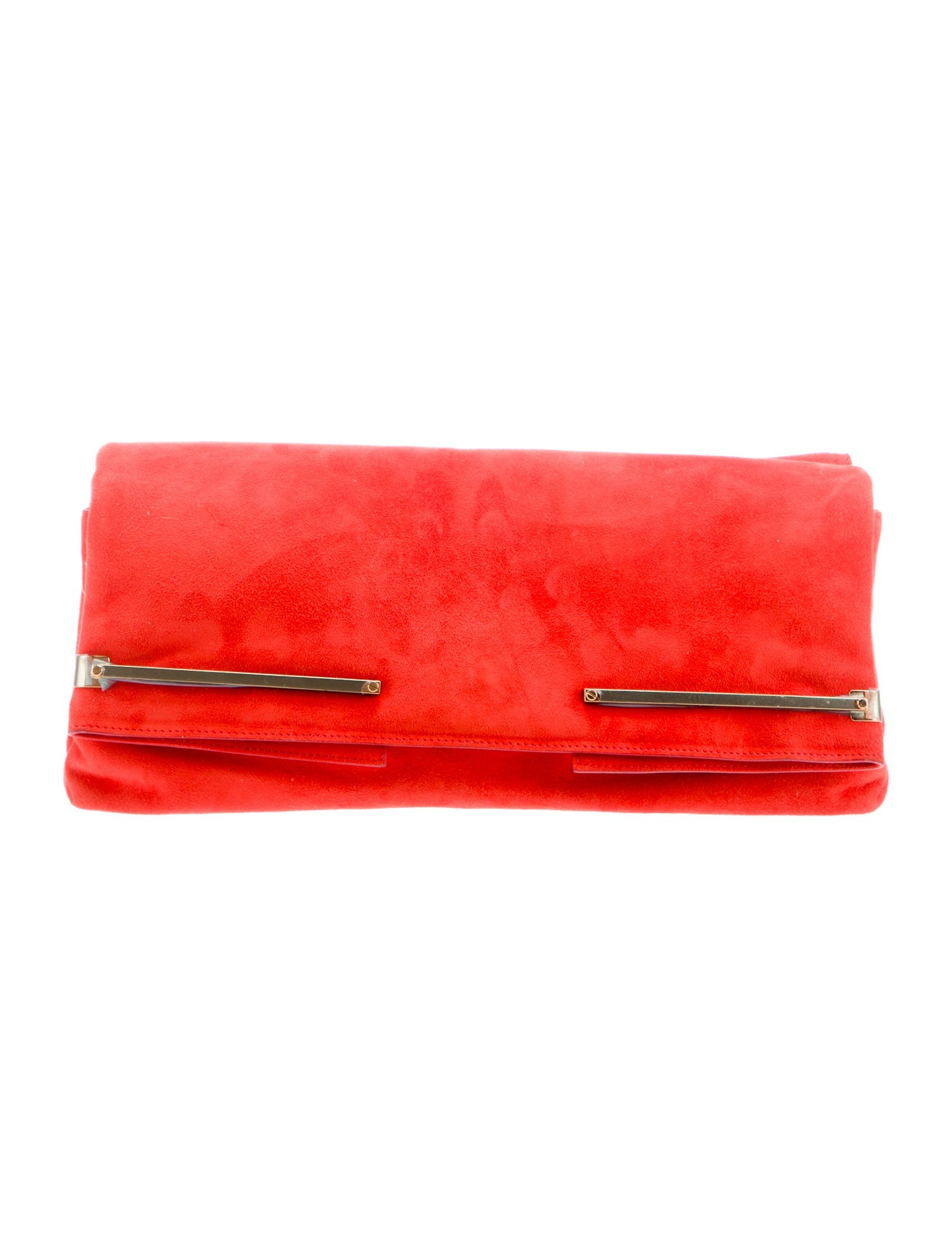 Lanvin Suede Clutch - Red Clutches, Handbags - LAN213980 | The RealReal